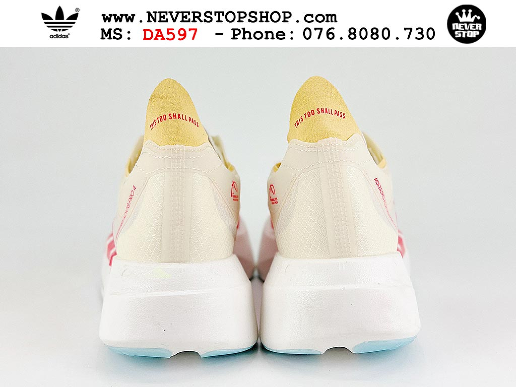 Giày chạy bộ ADIDAS ADIZERO ADIOS PRO 4 RED WHITE YELLOW ...