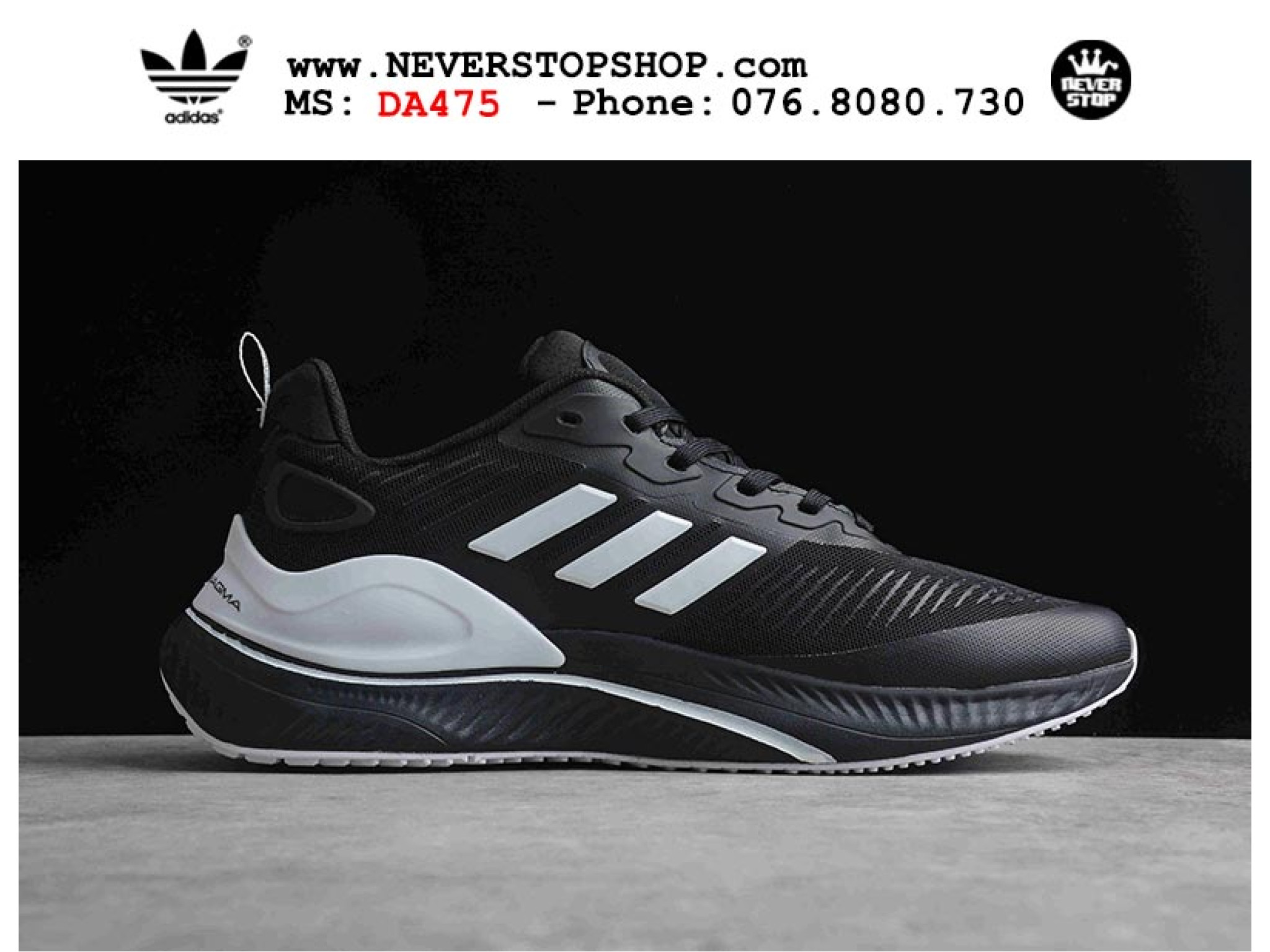 Giày thể thao ADIDAS ALPHAMAGMA TRIPLE BLACK WHITE siêu ...