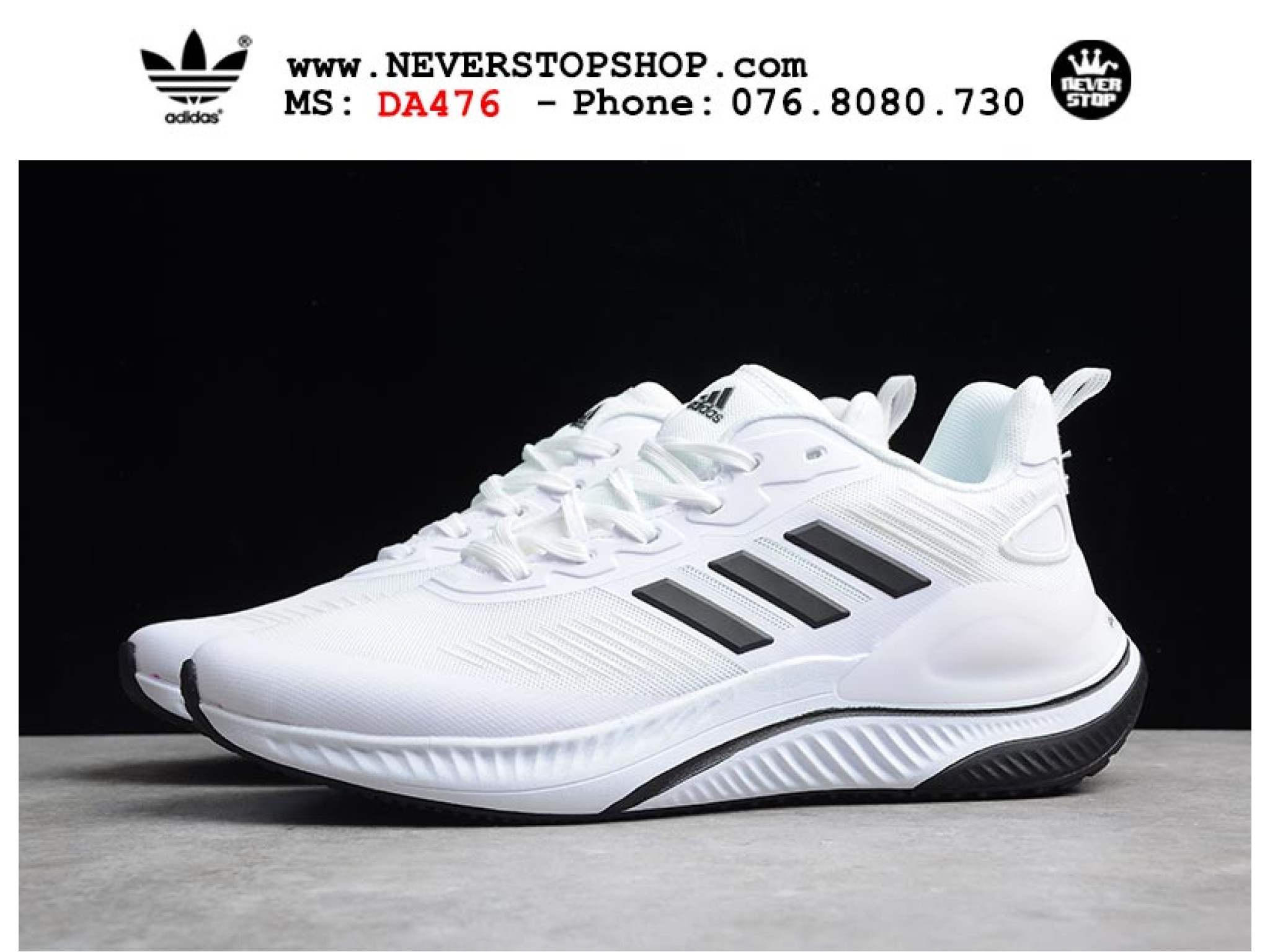 Giày thể thao ADIDAS ALPHAMAGMA WHITE siêu nhẹ, êm ...