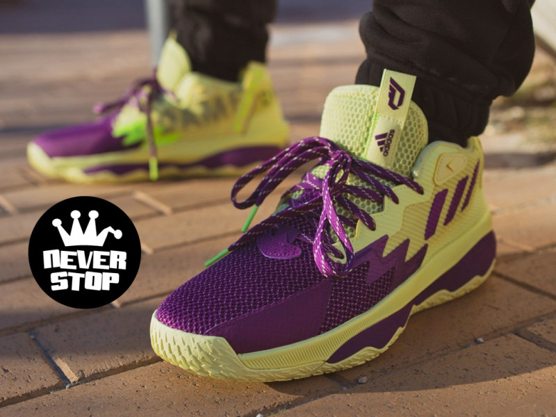 Giày bóng rổ ADIDAS DAME 8 chuyên indoor outdoor, độ ...