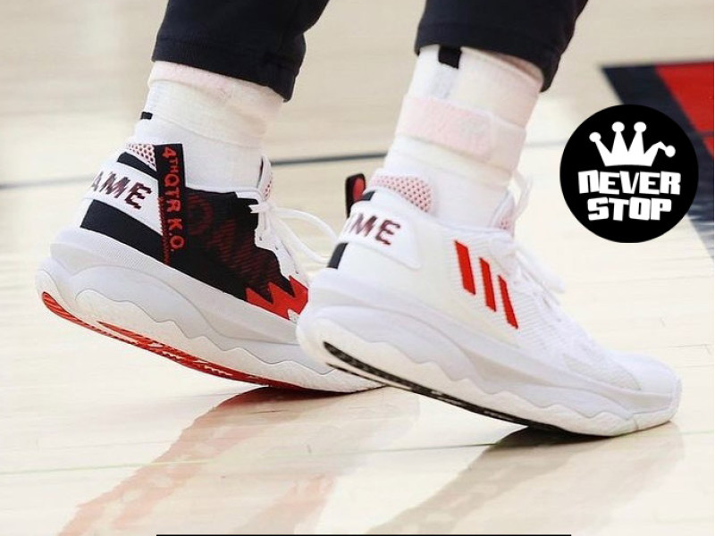 Giày bóng rổ ADIDAS DAME 8 chuyên indoor outdoor, độ ...