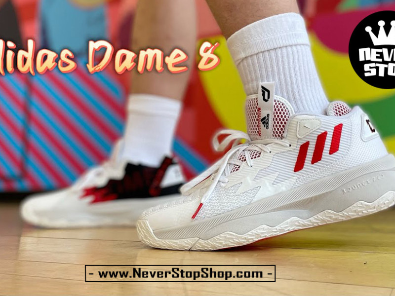Giày bóng rổ ADIDAS DAME 8 chuyên indoor outdoor, độ ...