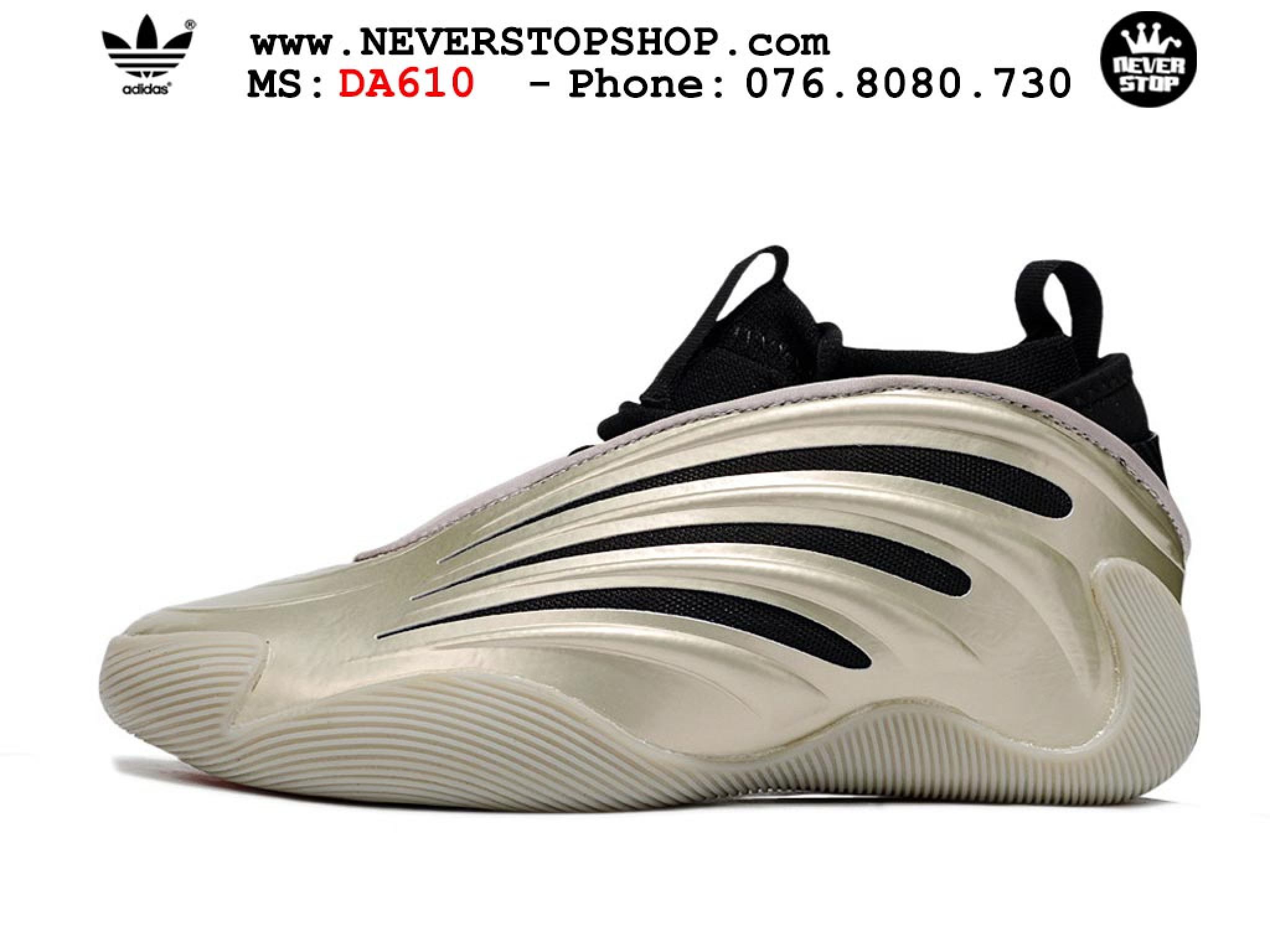 Giày bóng rổ ADIDAS HARDEN VOL 9 CYBER METALLIC cổ ...