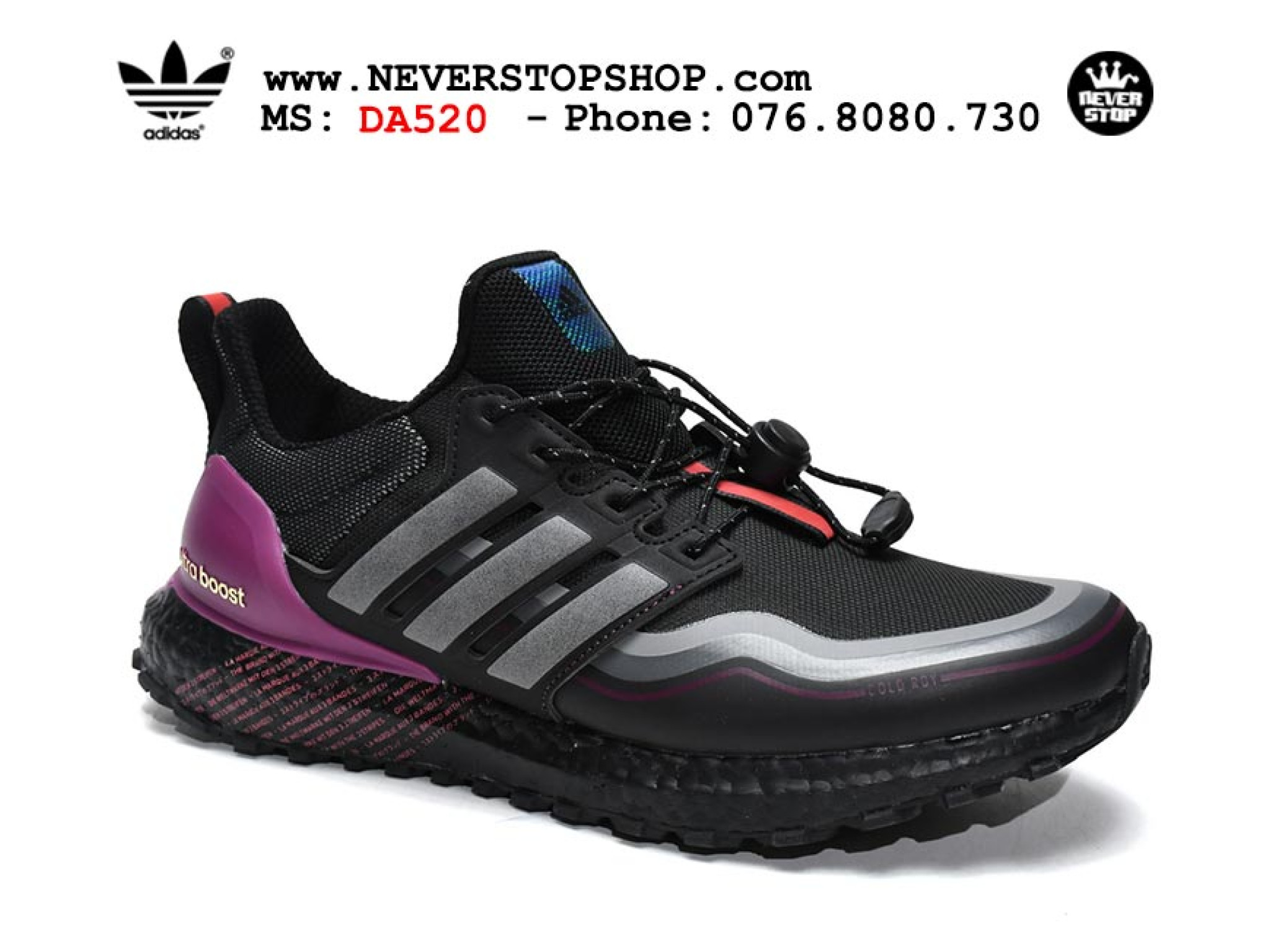 ADIDAS : Giày thể thao ADIDAS ULTRA BOOST 4.0 BLACK PURPLE ...
