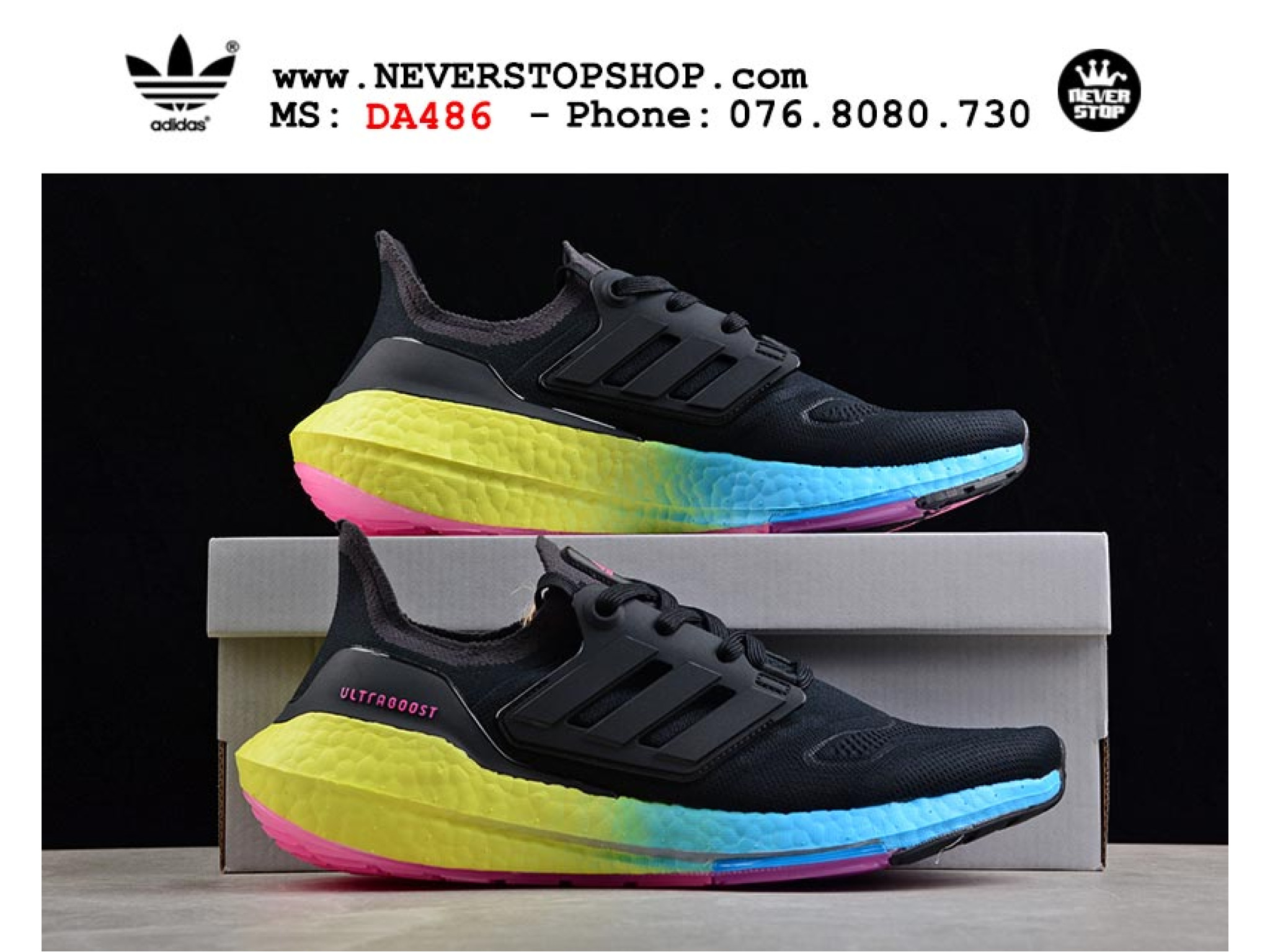 Giày (Order) : Giày thể thao ADIDAS ULTRA BOOST 7.0 BLACK ...