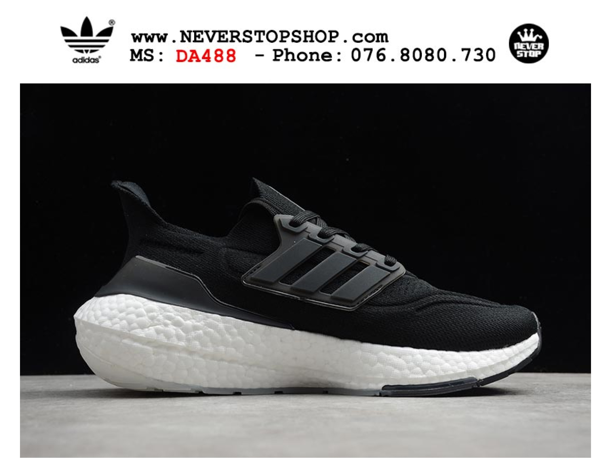 Giày thể thao ADIDAS ULTRA BOOST 7.0 BLACK WHITE siêu ...