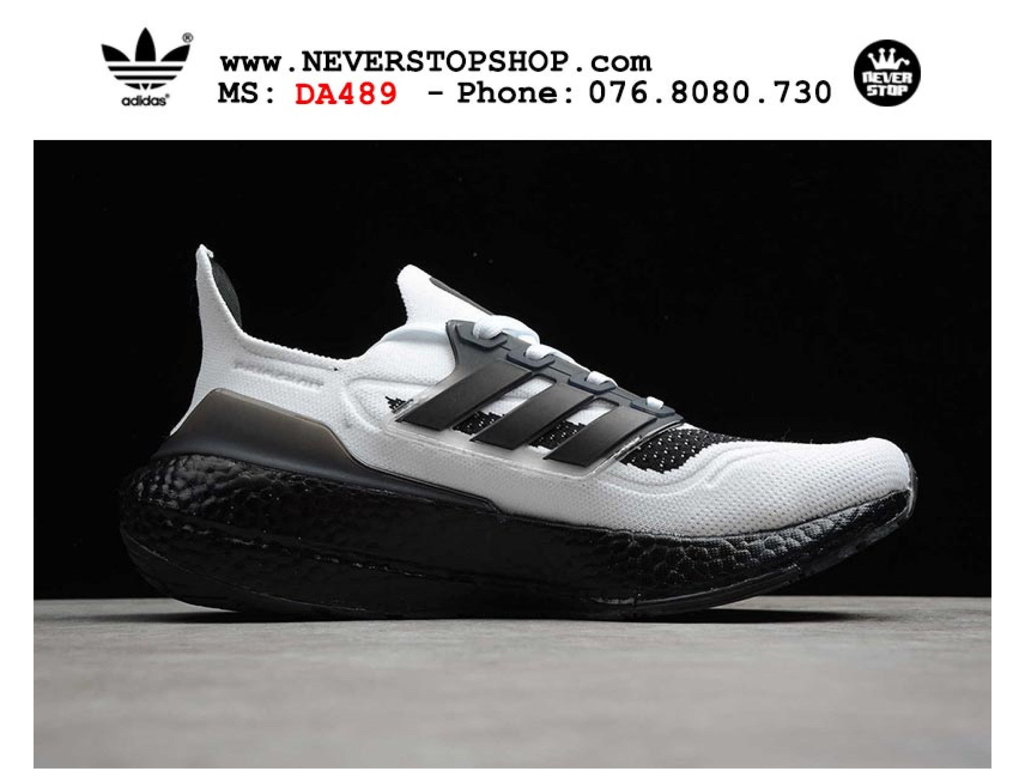 Giày thể thao ADIDAS ULTRA BOOST 7.0 BLACK WHITE 2 siêu ...