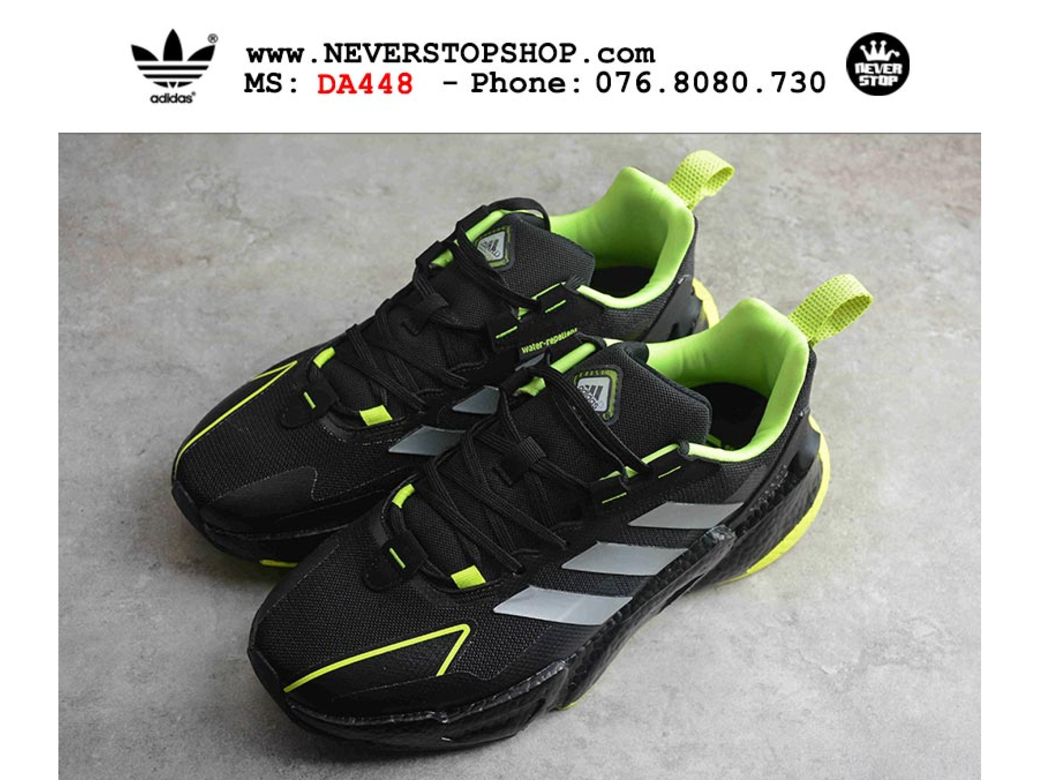 Giày thể thao nam ADIDAS BOOST X9000L4 V2 BLACK NEON chuyên ...