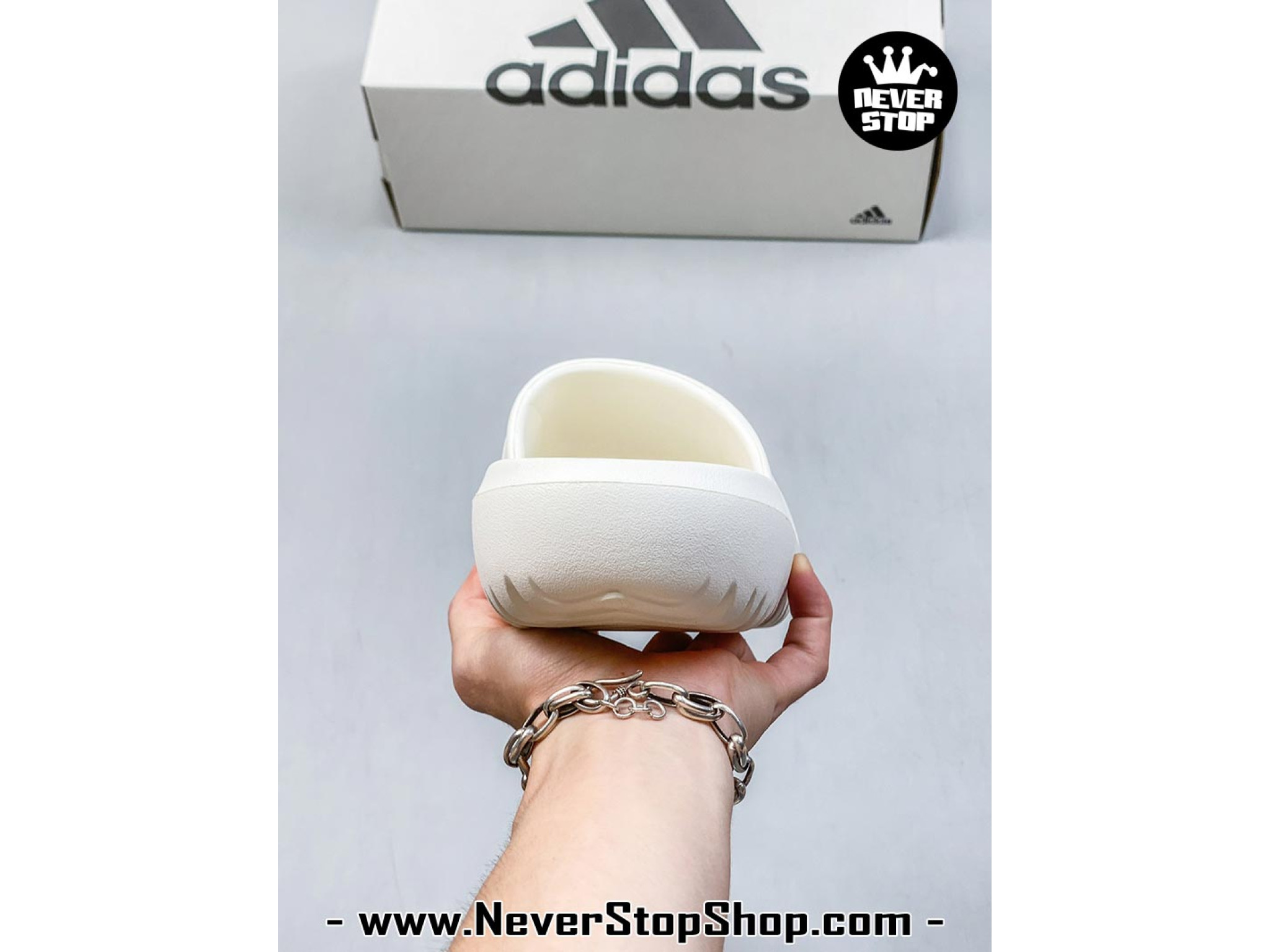 Dép thể thao ADIDAS ADICANE SLIDES CREAM WHITE nam nữ ...