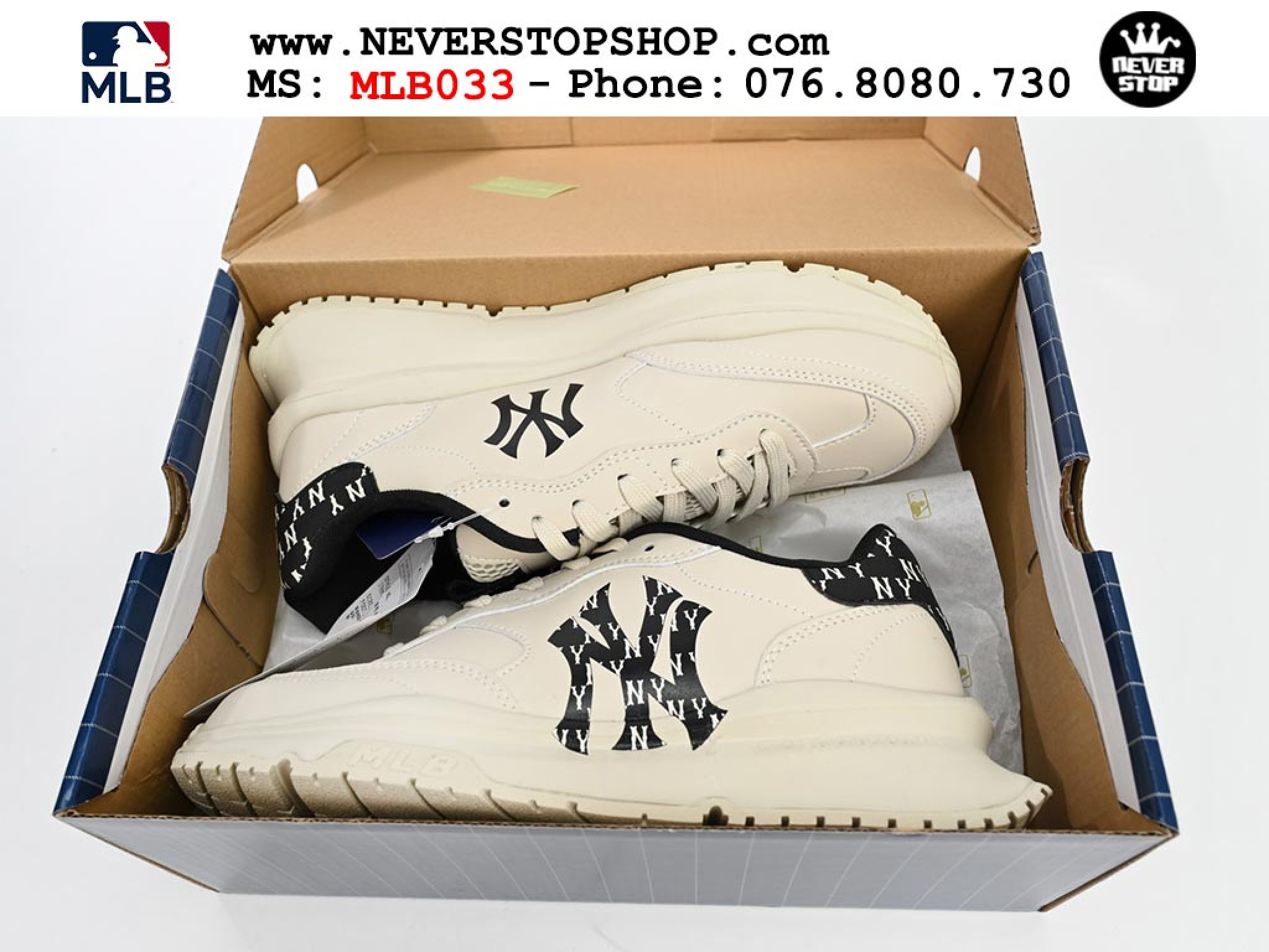 MLB KOREA : Giày MLB CHUNKY RUNNER BASIC NY NEW YORK MONOGRAM ...