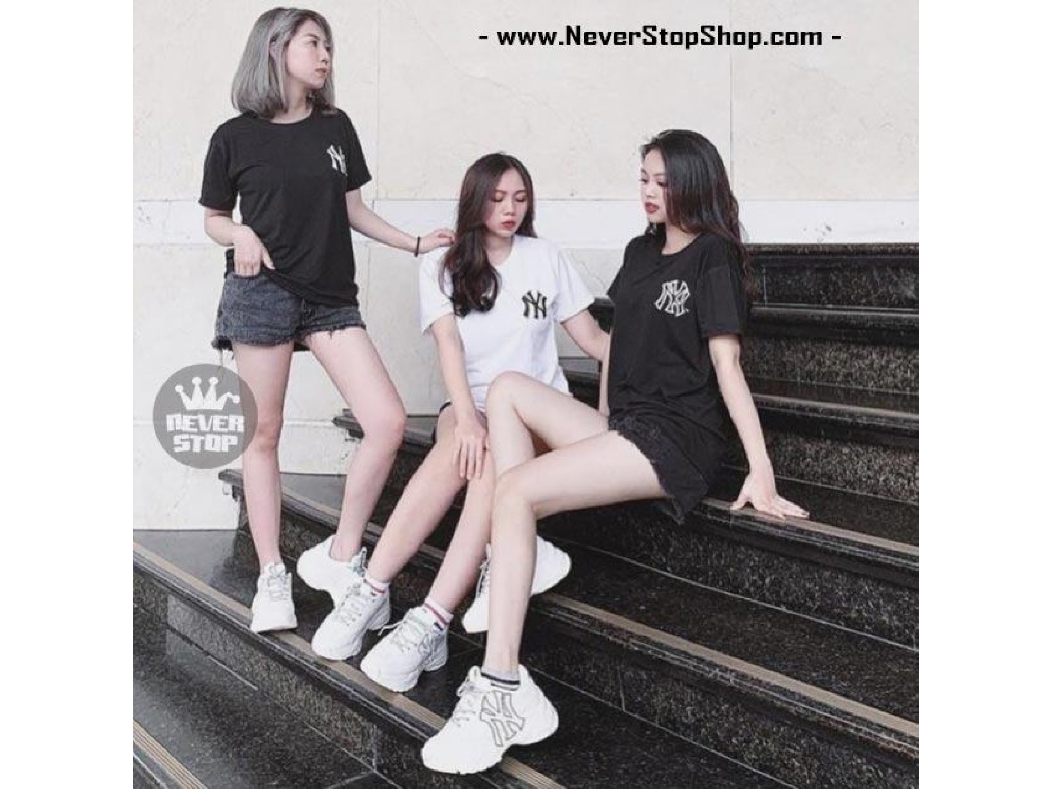 Giày MLB YANKEES NY Korea Hàn Quốc nam nữ chuẩn sfake ...