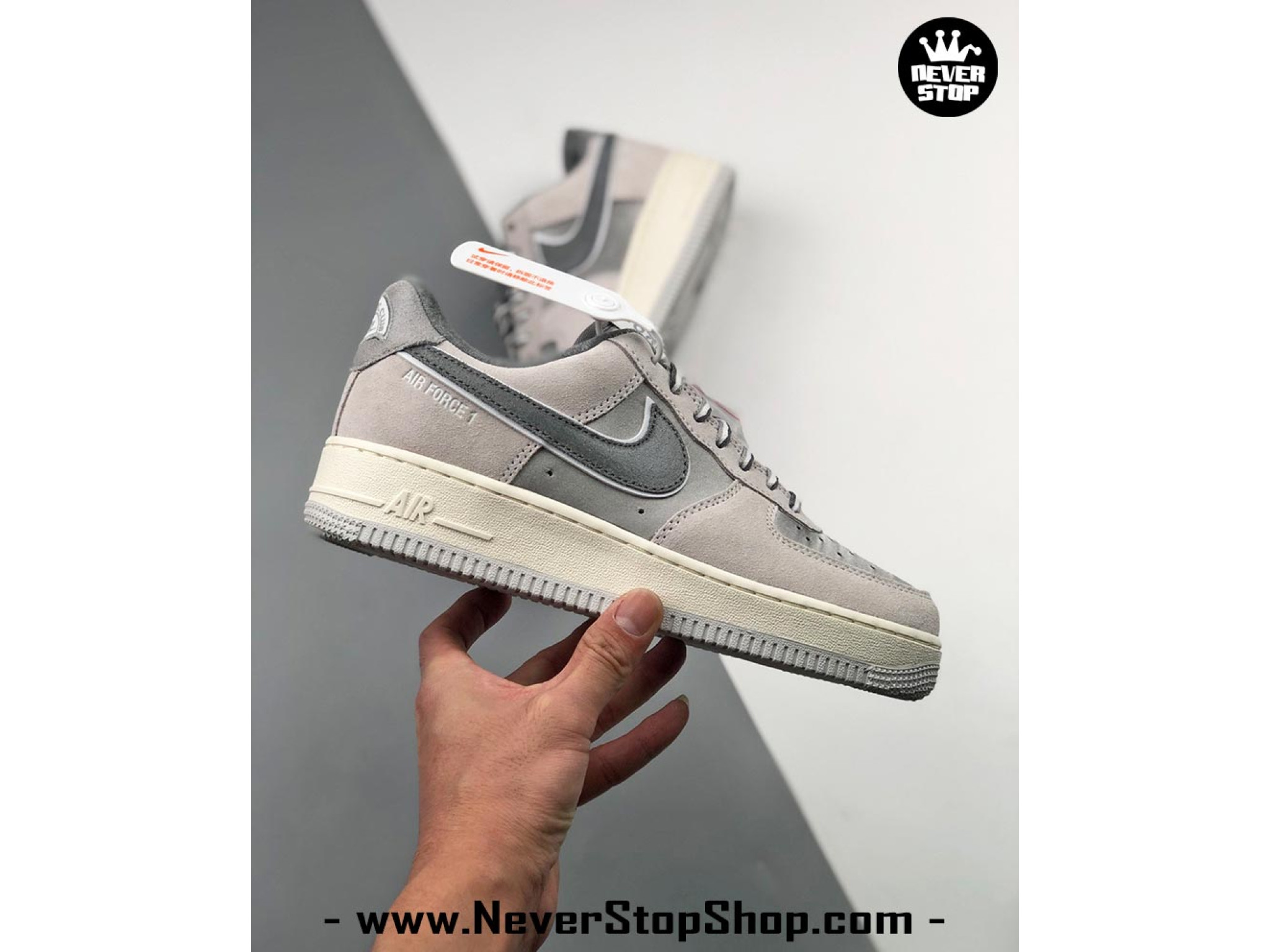 Giày thể thao NIKE AIR FORCE 1 AF1 LOW ATHLETIC CLUB GREY ...