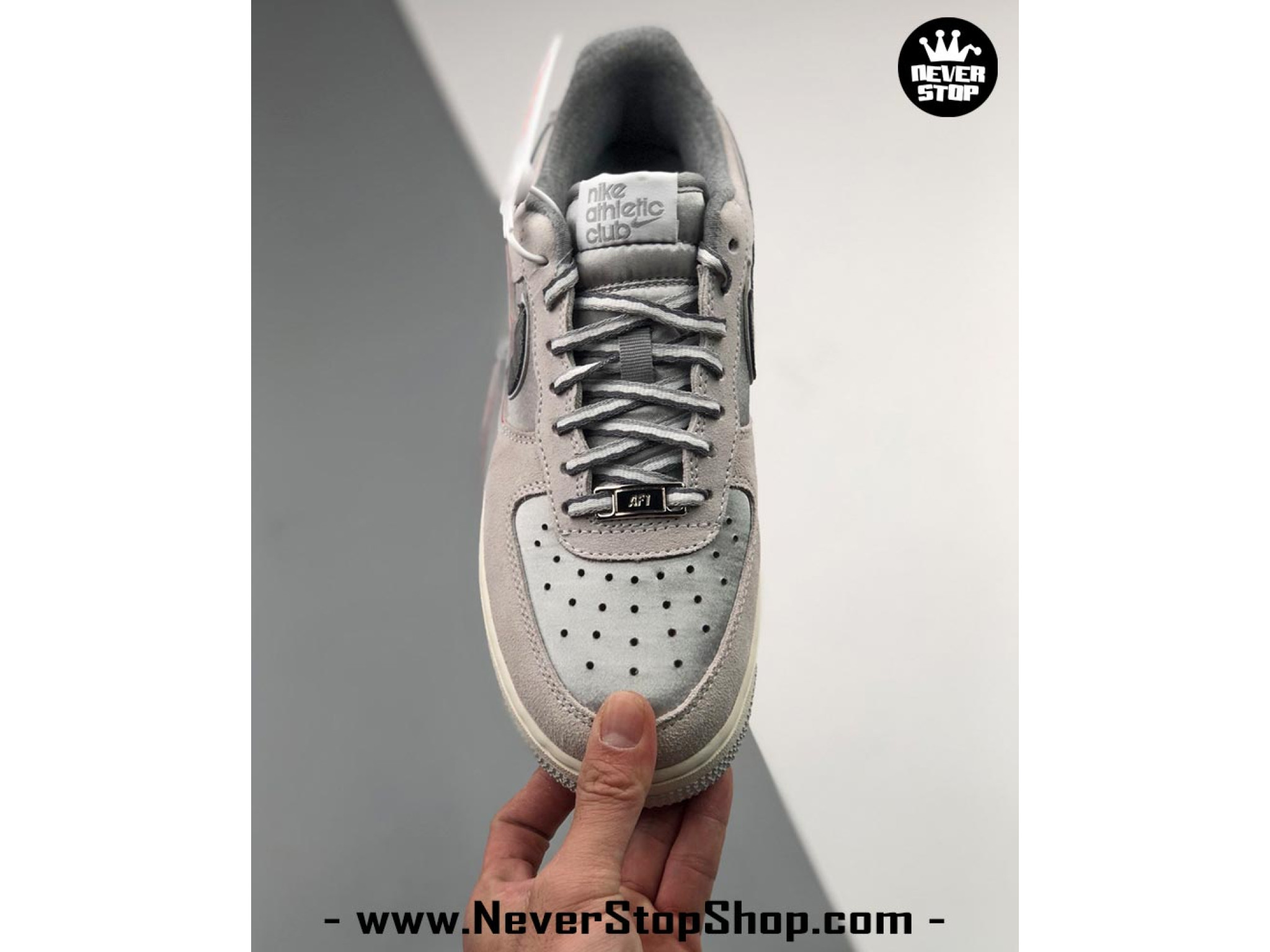 Giày thể thao NIKE AIR FORCE 1 AF1 LOW ATHLETIC CLUB GREY ...