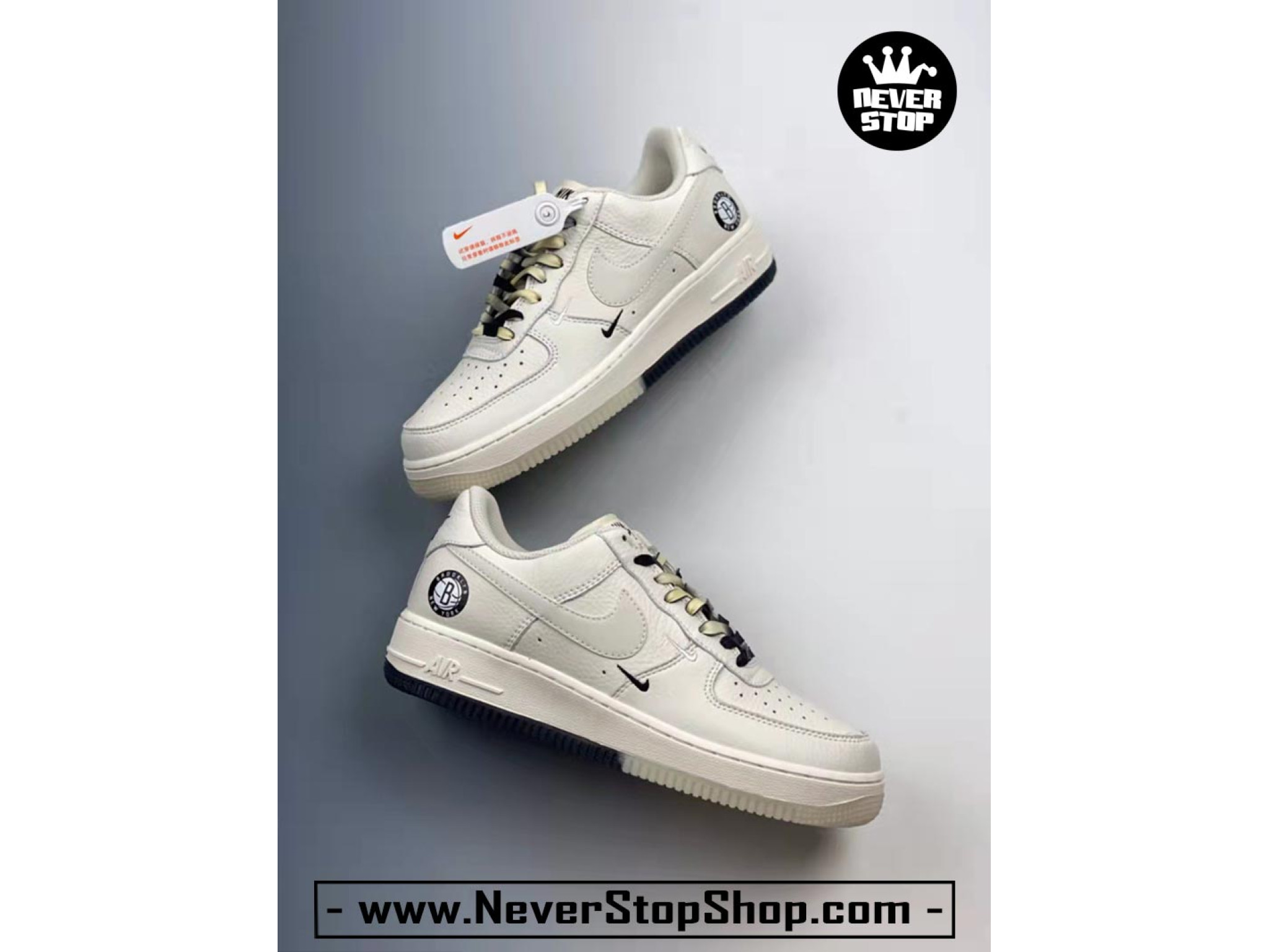 Giày thể thao NIKE AIR FORCE 1 AF1 LOW BROOKLYN CREAM ...