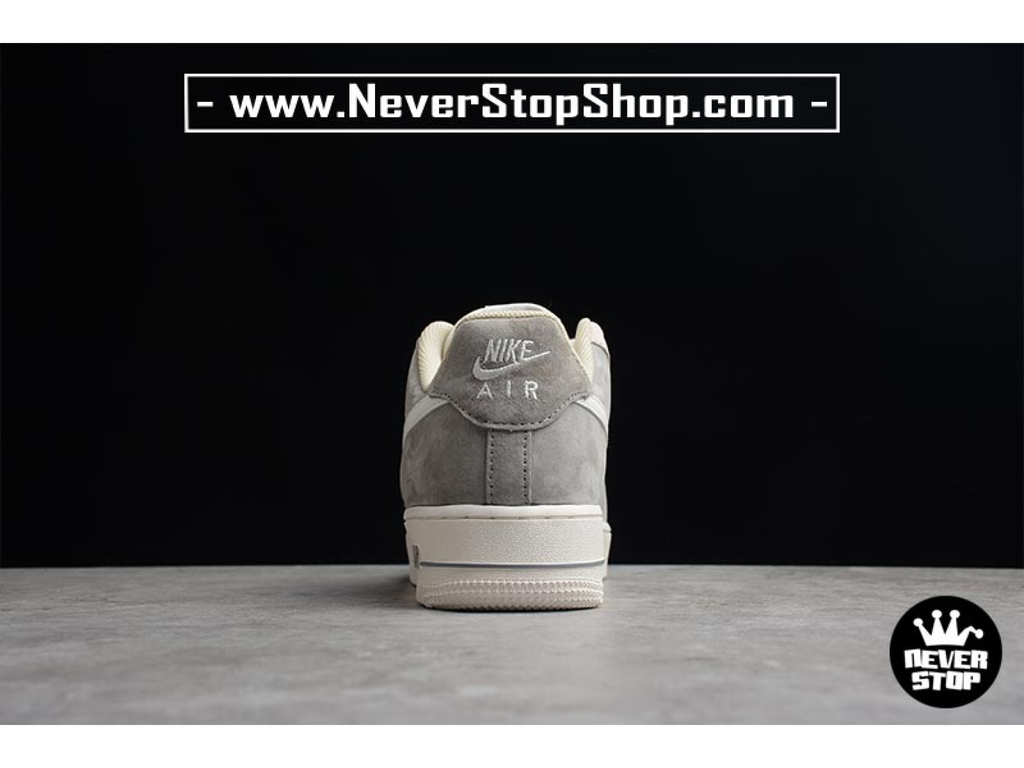 Giày thể thao NIKE AIR FORCE 1 AF1 LOW DARK GREY WHITE ...
