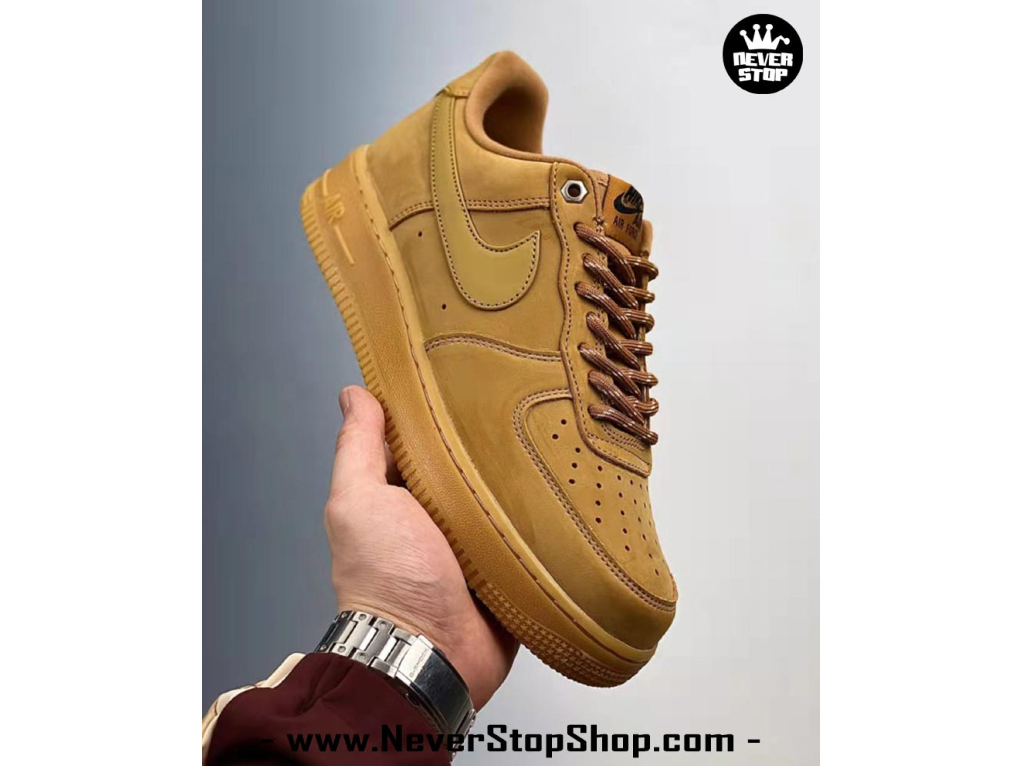 Giày thể thao NIKE AIR FORCE 1 AF1 LOW WHEAT nam nữ ...