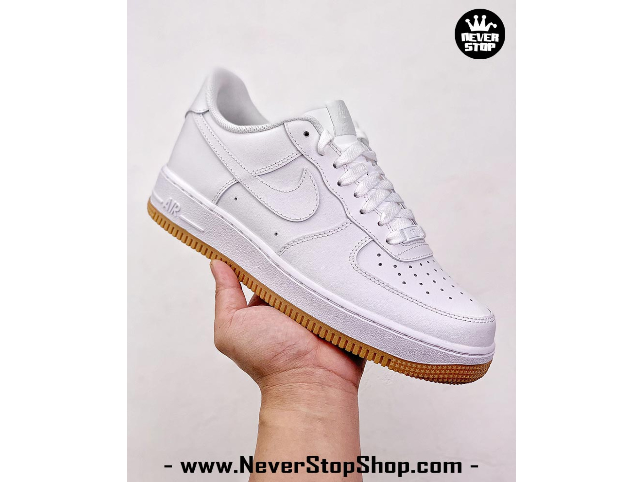 Giày thể thao NIKE AIR FORCE 1 AF1 LOW WHITE GUM nam nữ ...