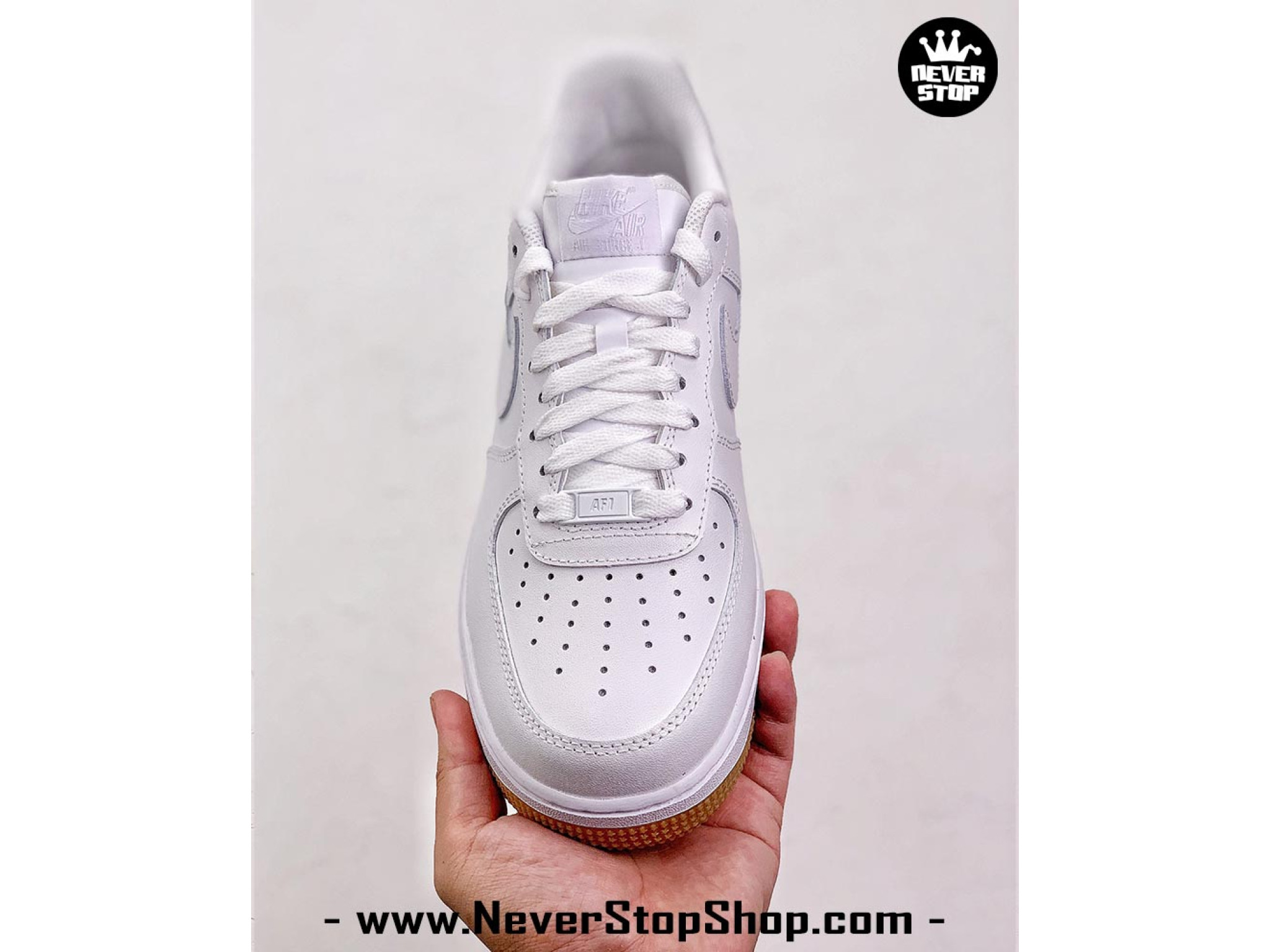 Giày thể thao NIKE AIR FORCE 1 AF1 LOW WHITE GUM nam nữ ...