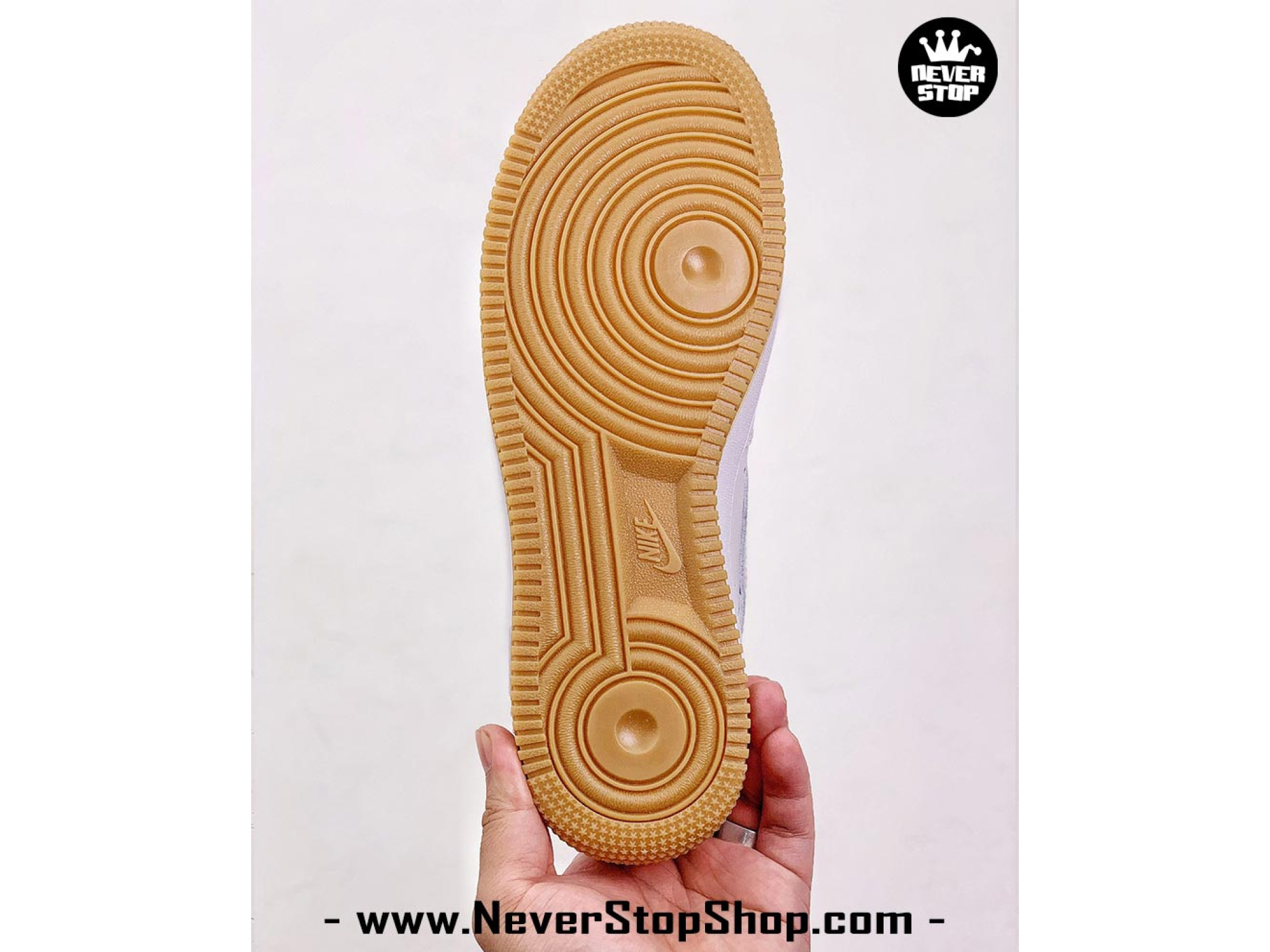 Giày thể thao NIKE AIR FORCE 1 AF1 LOW WHITE GUM nam nữ ...