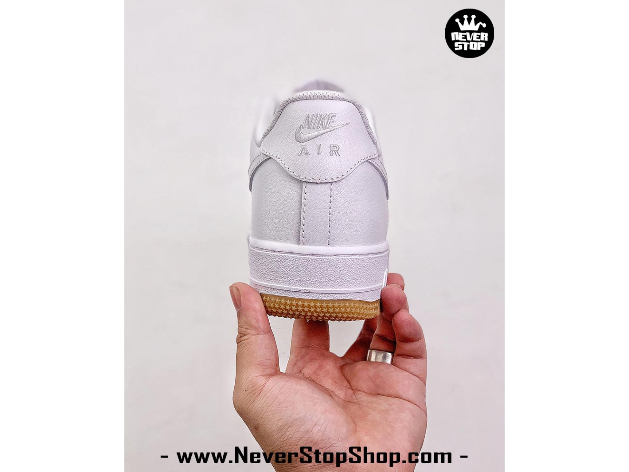 Giày thể thao NIKE AIR FORCE 1 AF1 LOW WHITE GUM nam nữ ...
