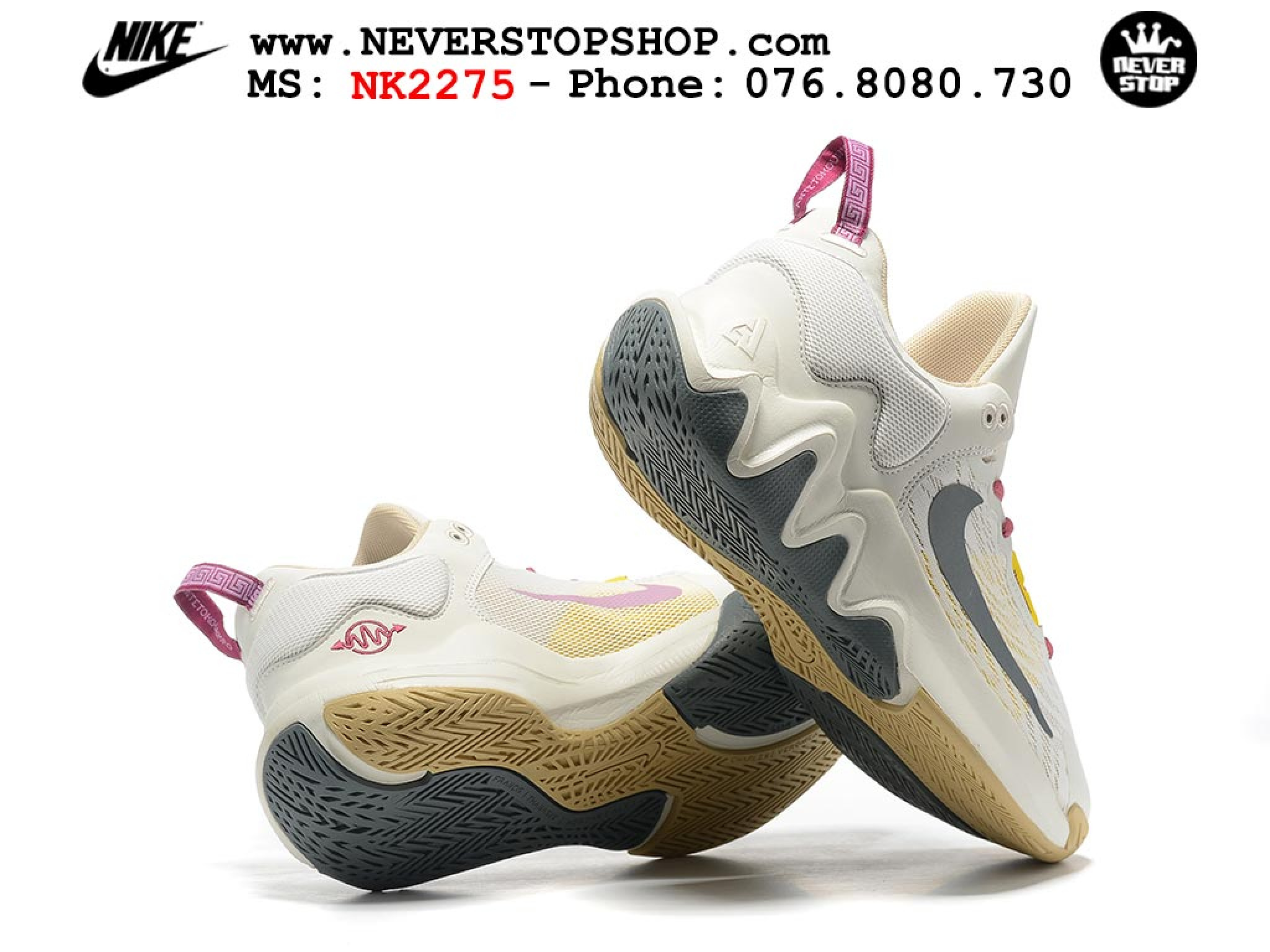 Giày bóng rổ nam NIKE GIANNIS IMMORTALITY 2 SAIL RATTAN ...