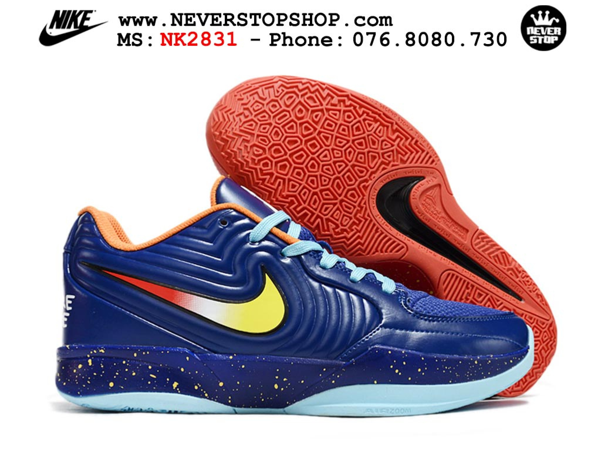 Giày bóng rổ nam nữ NIKE JA 2 SHARE SIZE MISMATCH cổ ...