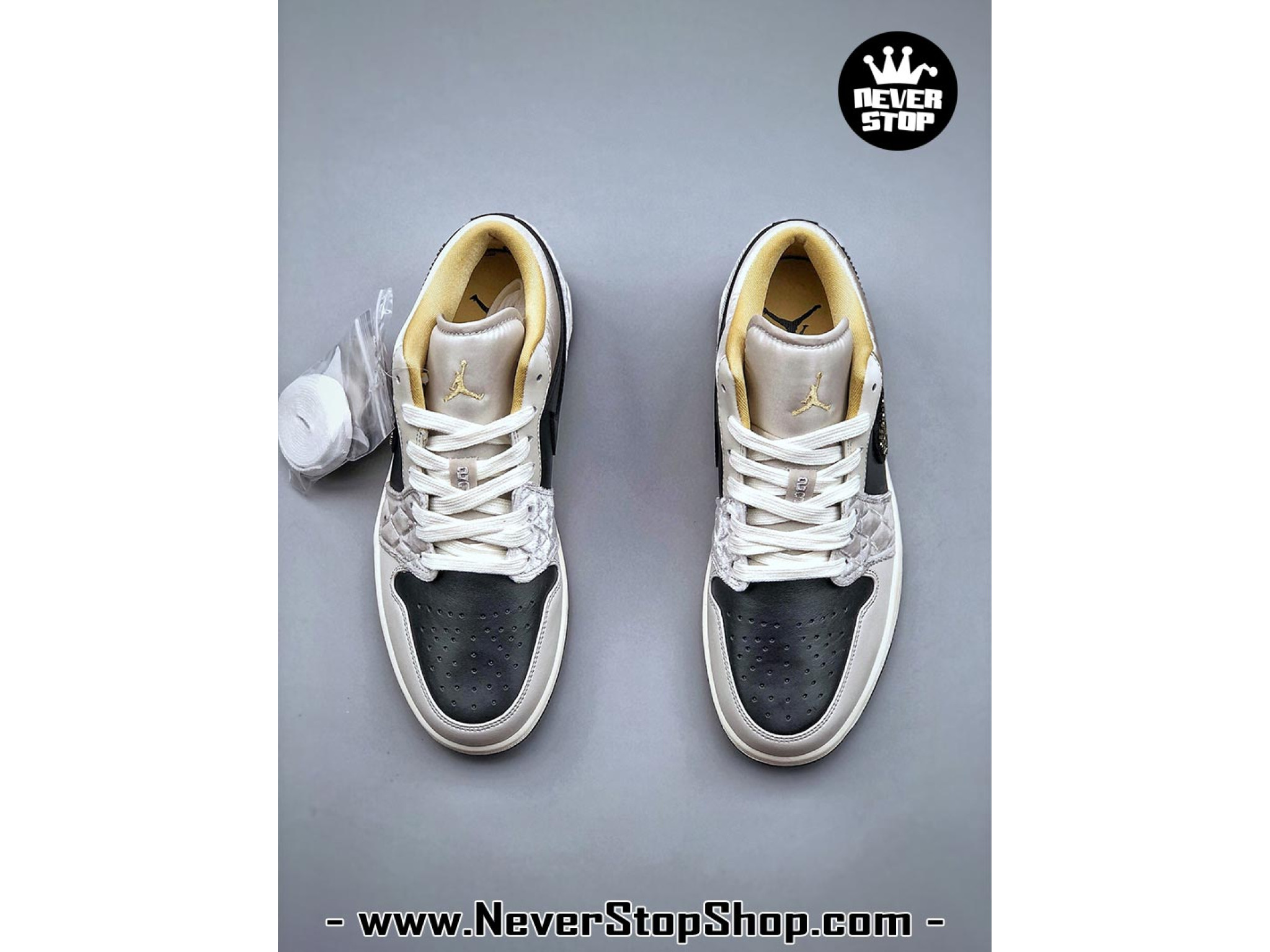 Giày NIKE AIR JORDAN 1 LOW BEADED SWOOSH cổ thấp bản ...