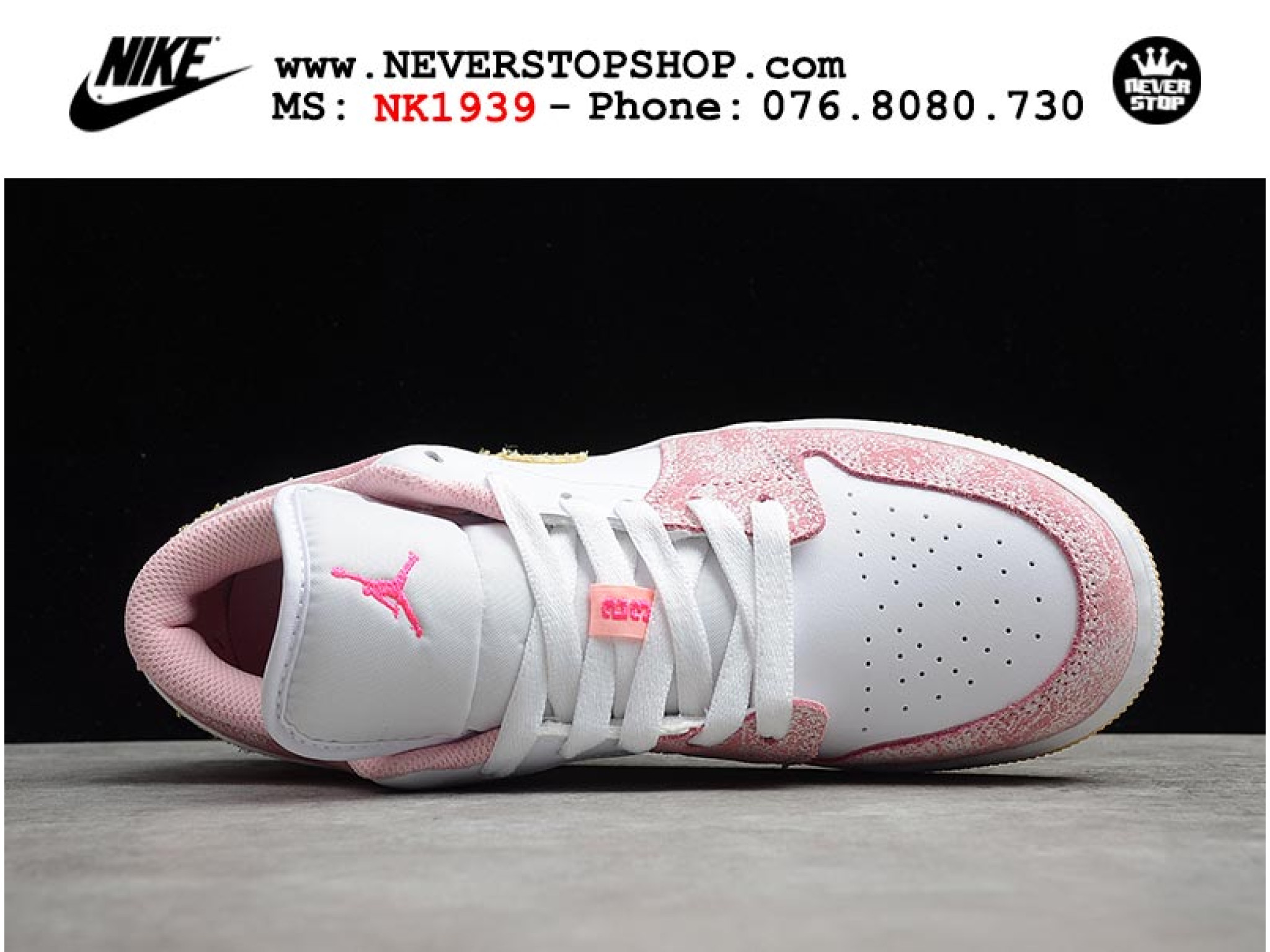 Giày NIKE AIR JORDAN 1 LOW STRAWBERRY ICE CREAM bản replica ...