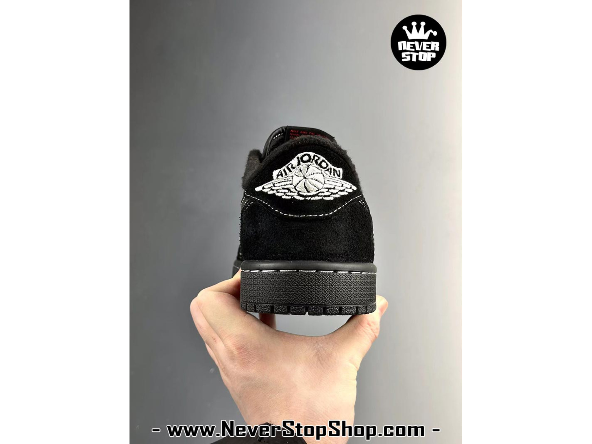 Giày NIKE AIR JORDAN 1 LOW TRAVIS SCOTT BLACK PHANTOM cổ ...