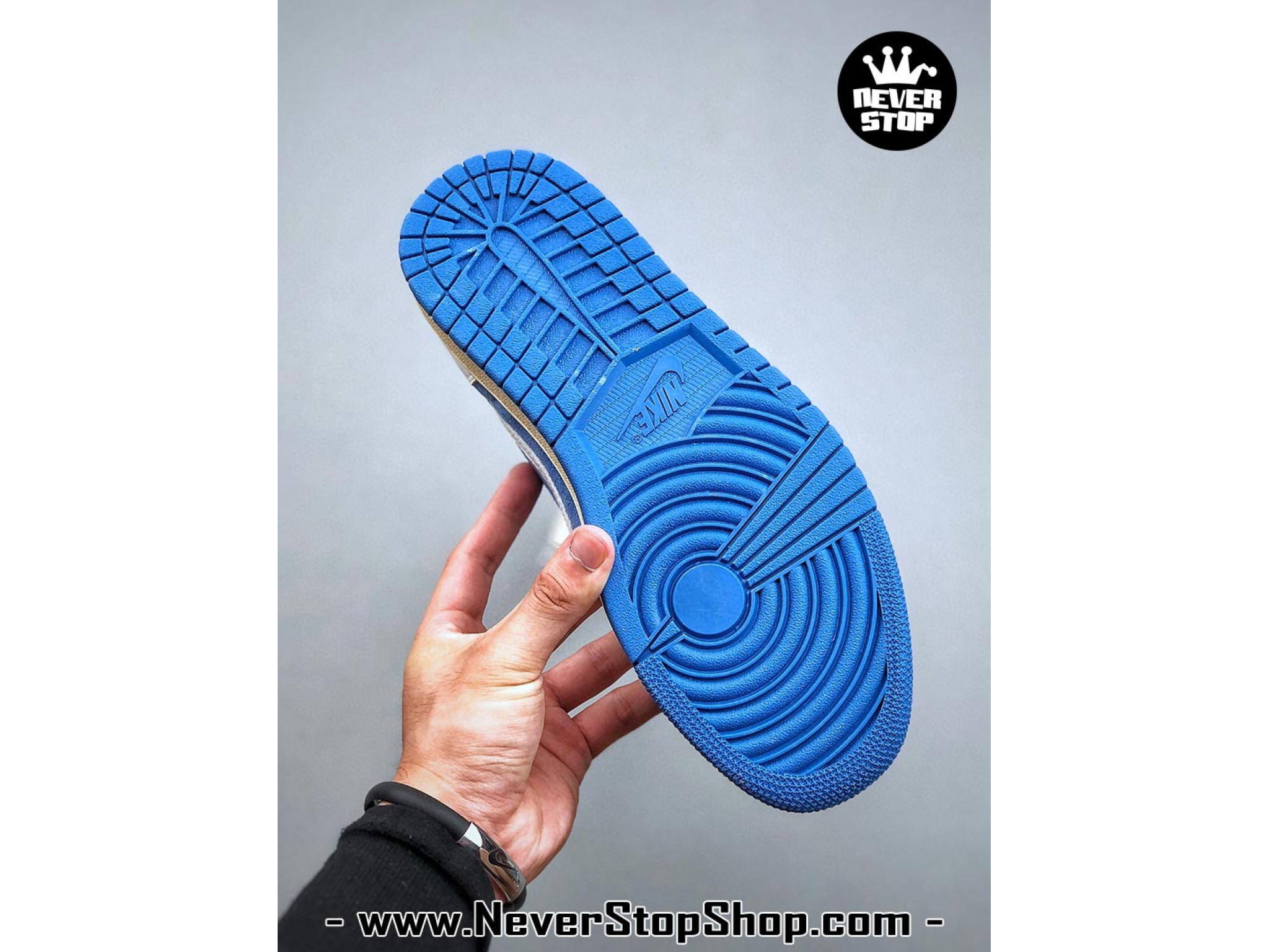 Giày NIKE AIR JORDAN 1 LOW TRAVIS SCOTT UNC BLUE cổ thấp ...