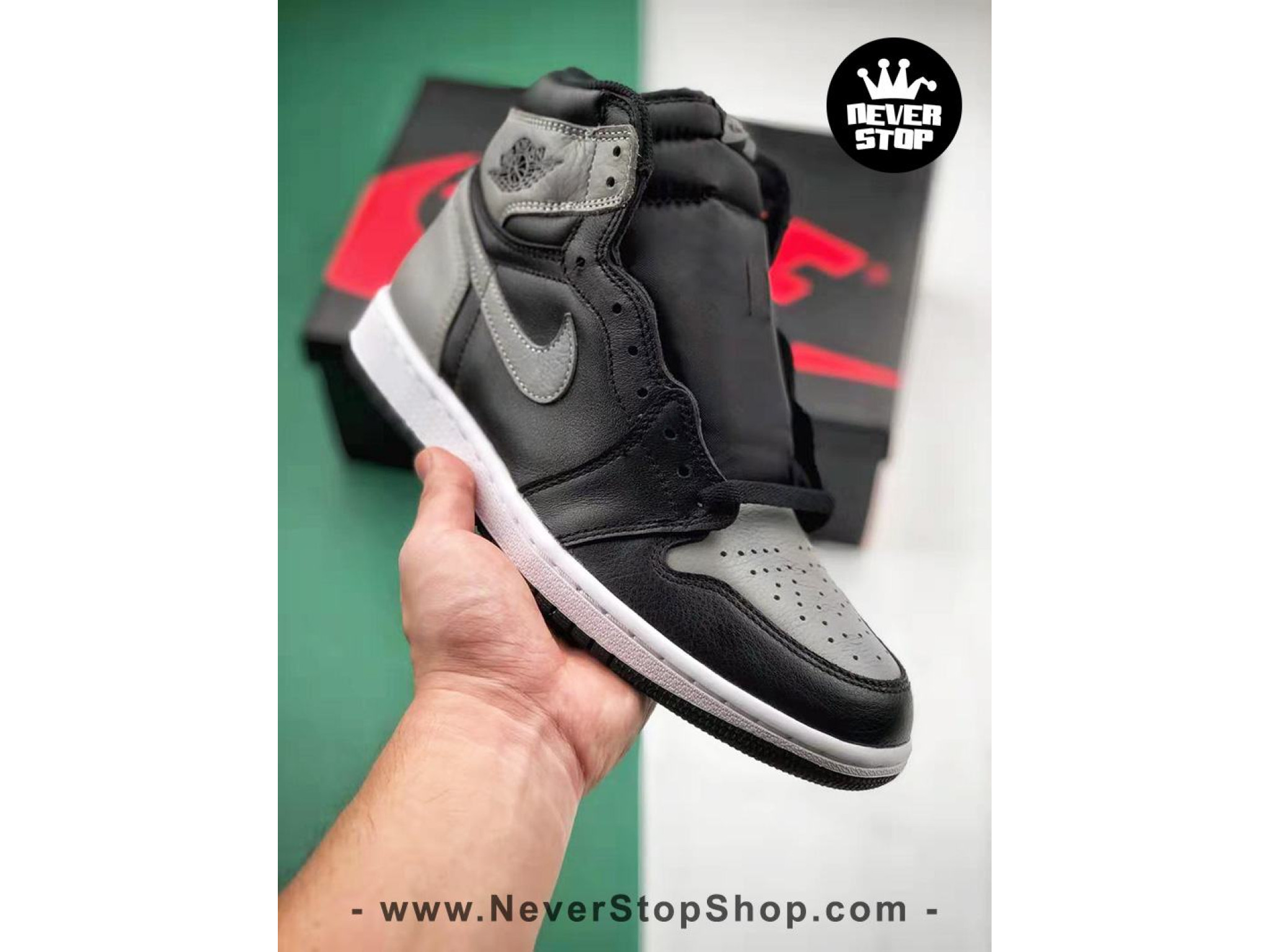 Nike Jordan 1 High : Giày NIKE JORDAN 1 HIGH SHADOW hàng ...