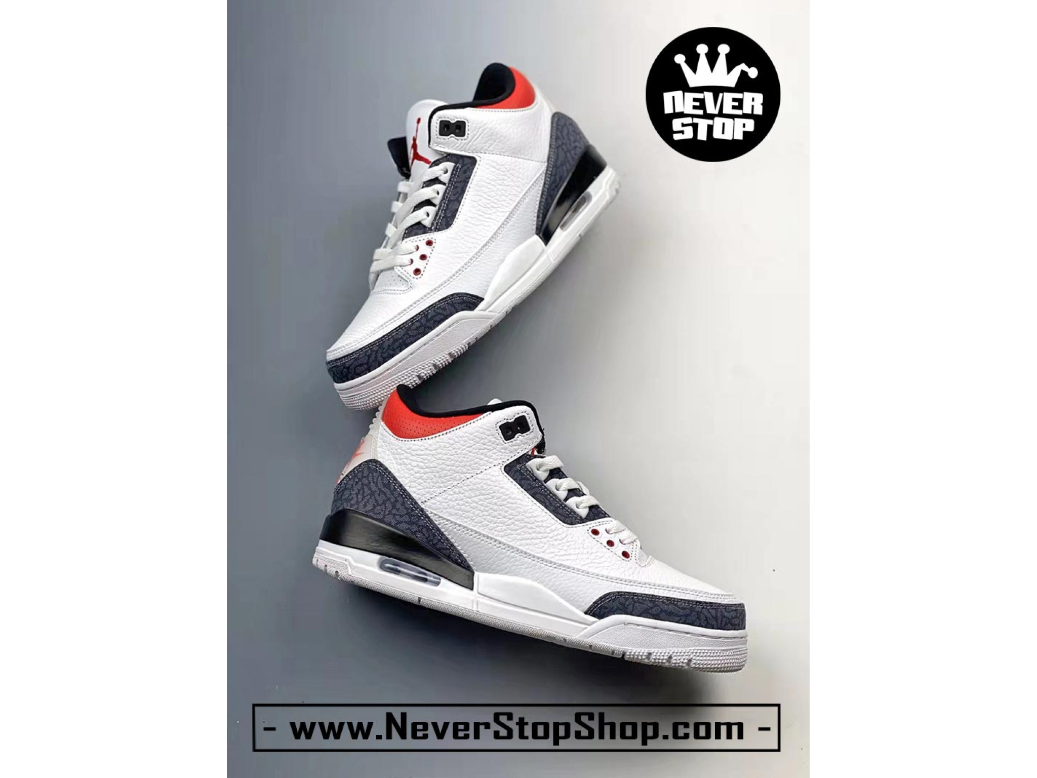 Nike Jordan 3 : Giày bóng rổ NIKE JORDAN 3 DENIM FIRE ...