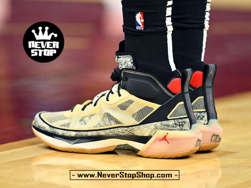 Giày bóng rổ nam NIKE JORDAN 37 cổ cao thể thao outdoor ...