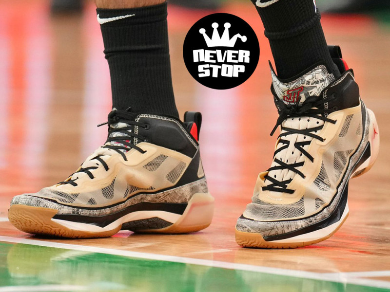 Giày bóng rổ nam NIKE JORDAN 37 cổ cao thể thao outdoor ...