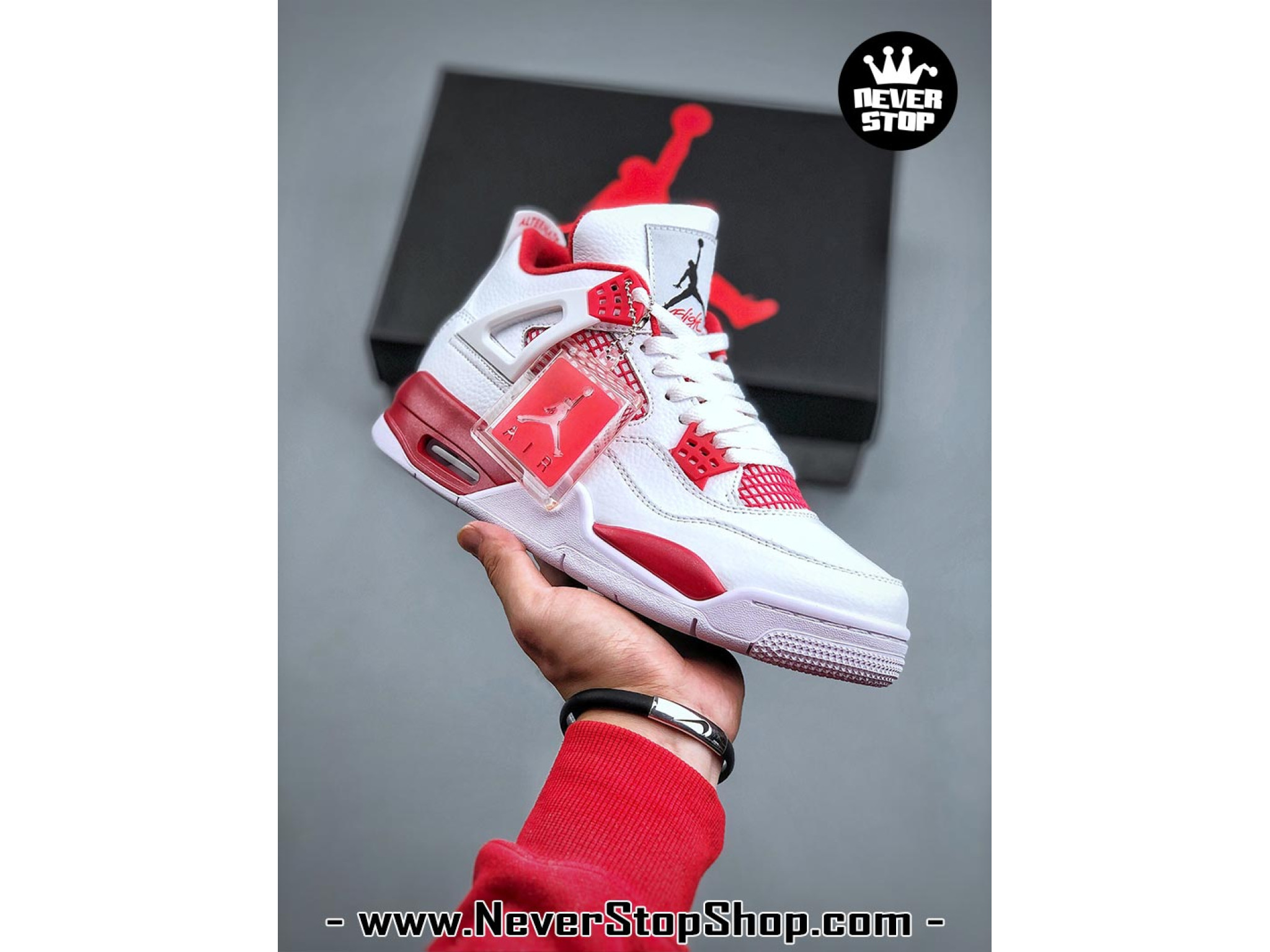 Giày (Order) : Giày thể thao NIKE AIR JORDAN 4 JD4 ALTERNATE ...