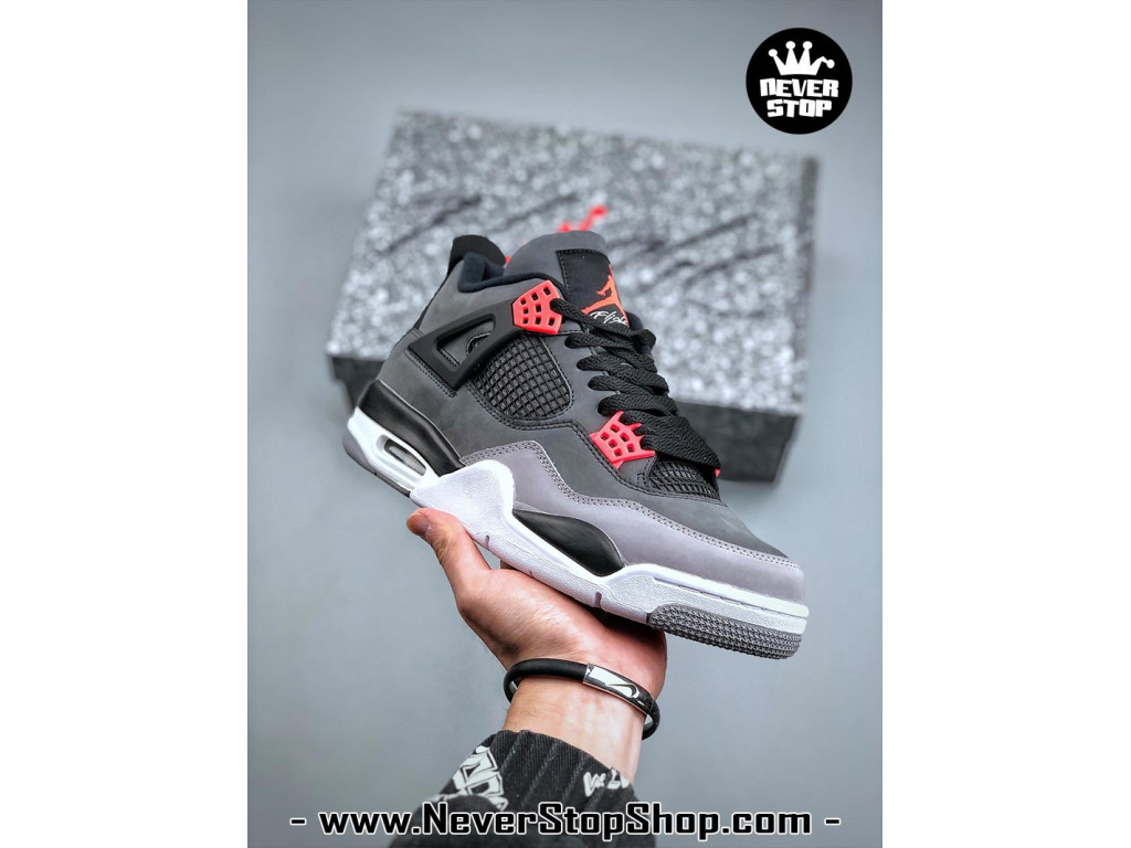 Giày thể thao NIKE AIR JORDAN 4 JD4 INFRARED nam nữ ...