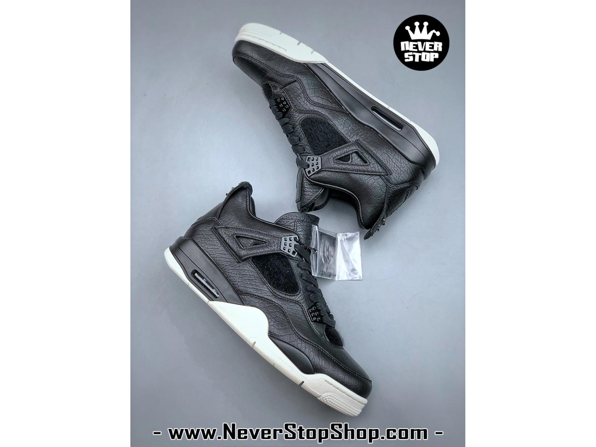 Giày thể thao NIKE AIR JORDAN 4 JD4 PINNACLE BLACK nam ...