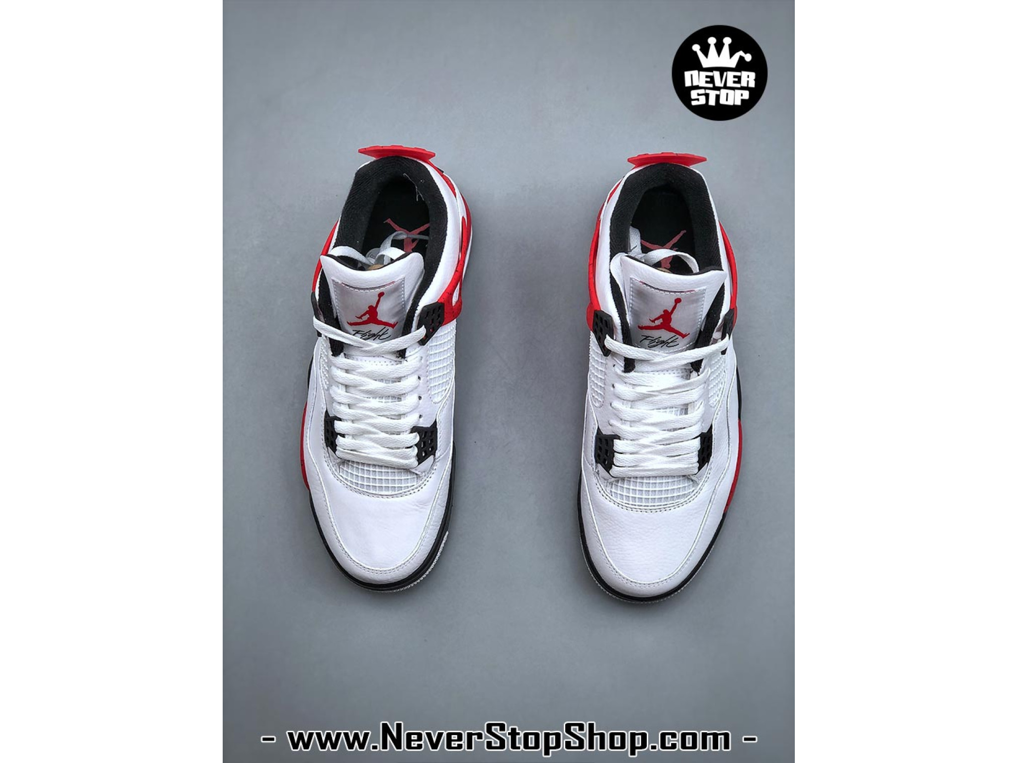 Giày thể thao NIKE AIR JORDAN 4 JD4 RED CEMENT nam nữ ...
