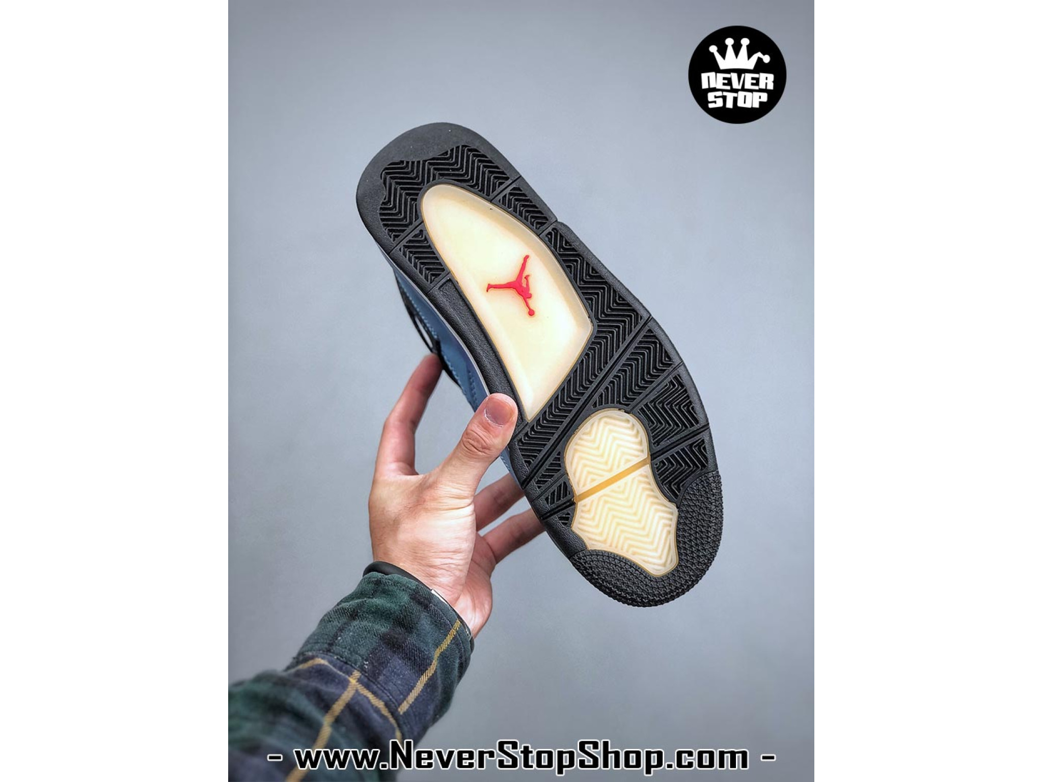 Giày thể thao NIKE AIR JORDAN 4 JD4 TRAVIS SCOTT BLUE ...