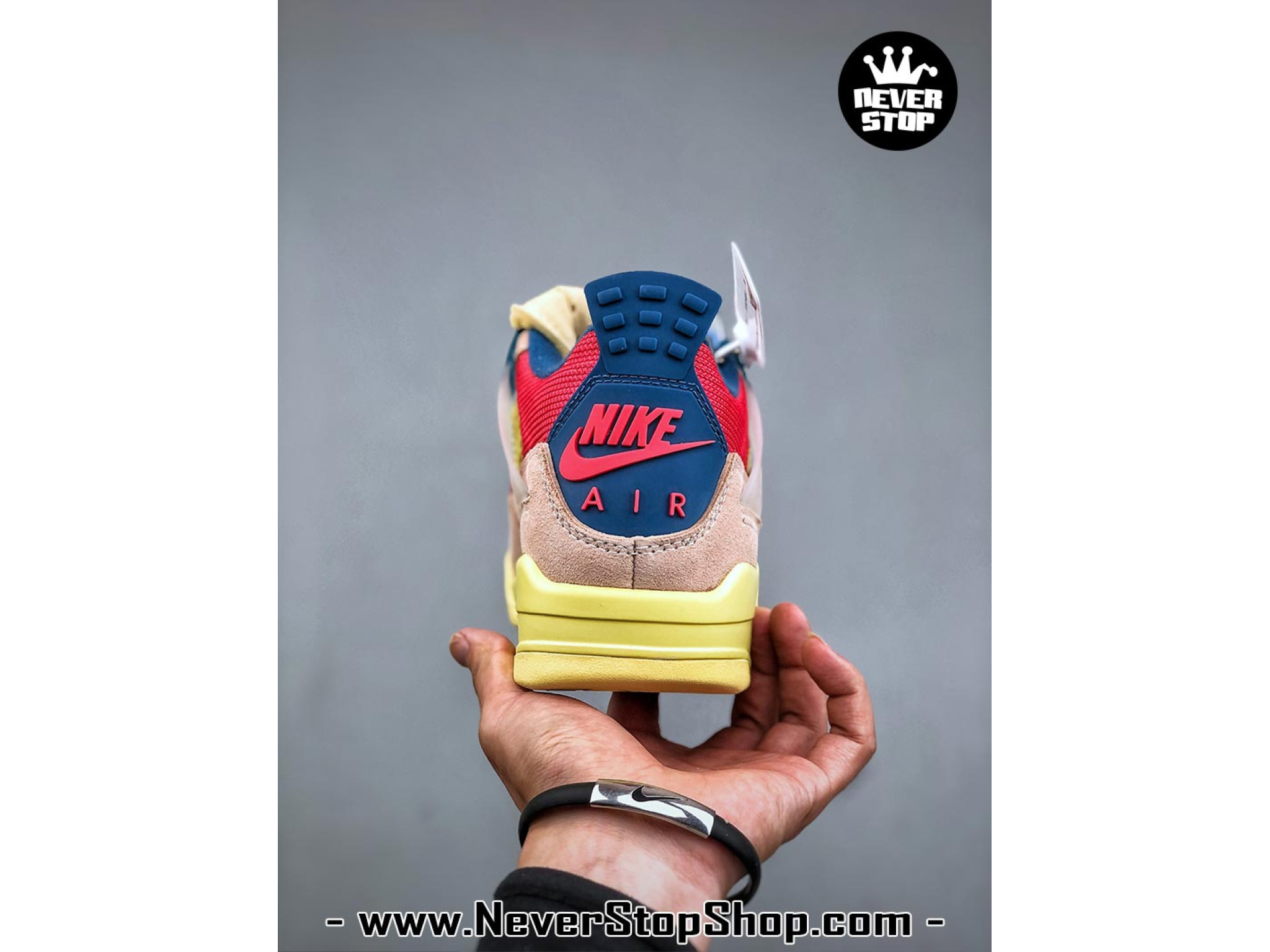 NIKE : Giày thể thao NIKE AIR JORDAN 4 JD4 UNION GUAVA ...