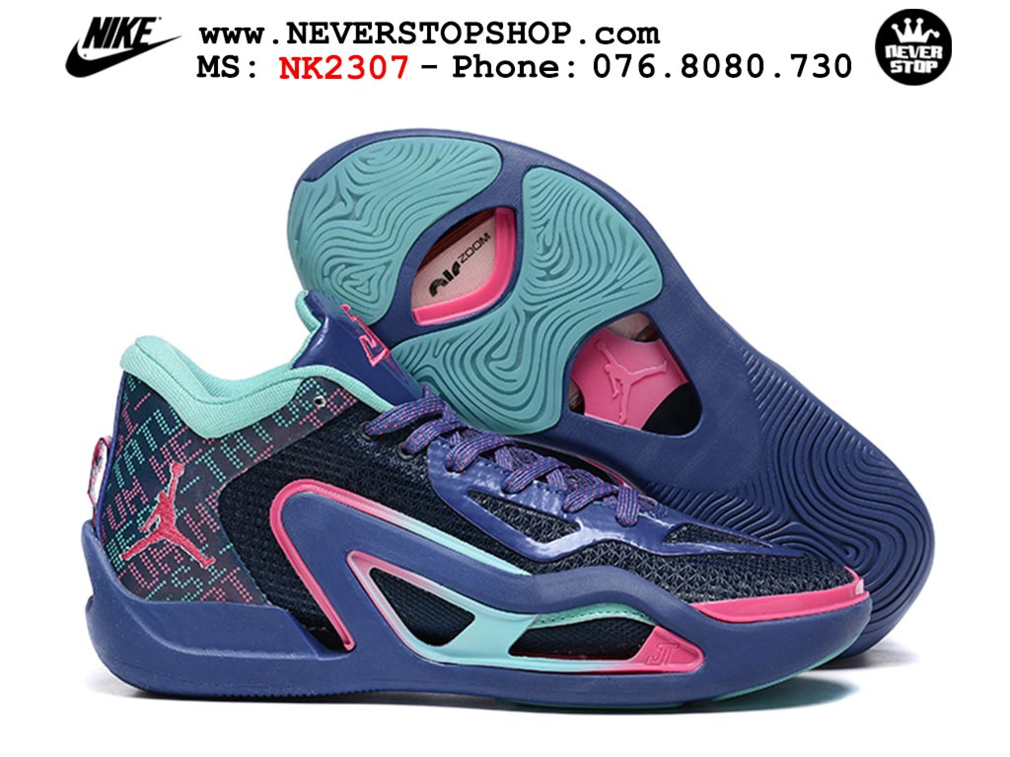 Giày bóng rổ nam NIKE JORDAN TATUM 1 HESI TATUM cổ ...