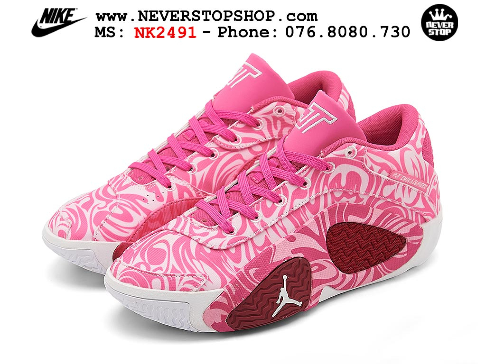 Giày bóng rổ nam NIKE JORDAN TATUM 2 STRAWBERRY MILKSHAKE ...