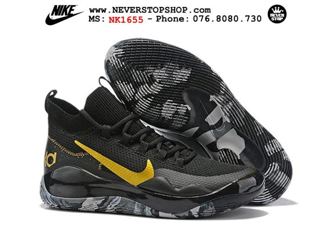 Nike KD 12 : Giày bóng rổ NIKE KD 12 CAMO BLACK GOLD ...