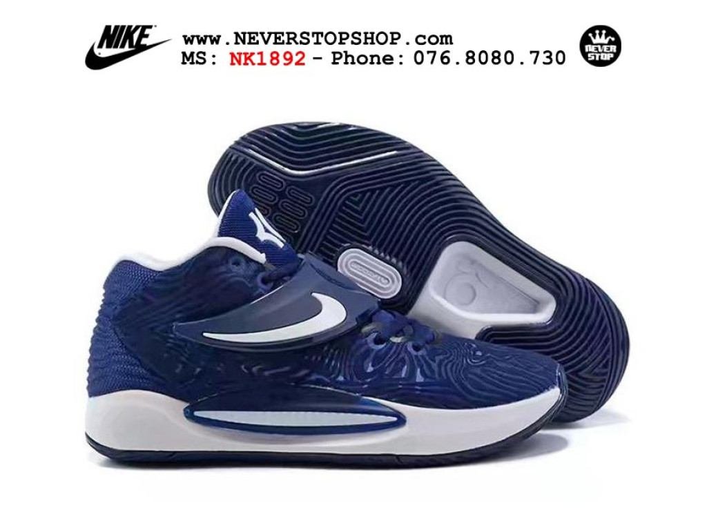 Giày bóng rổ nam NIKE KD 14 COLLEGE NAVY hàng mới ...