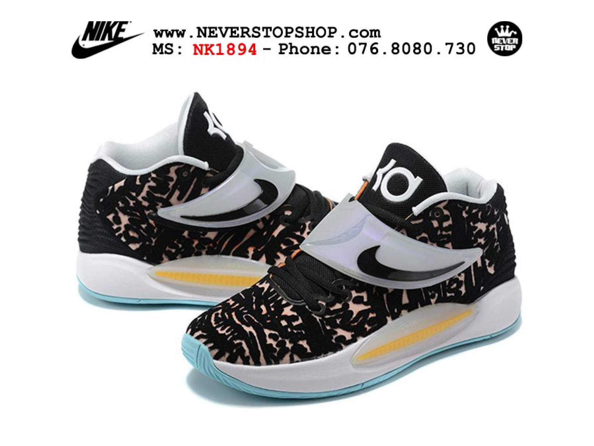 Giày bóng rổ nam NIKE KD 14 ESSENTIAL hàng mới loại ...