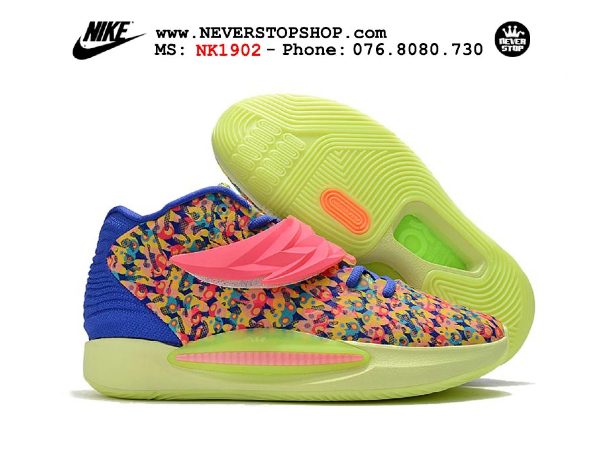 Giày (Order) : Giày bóng rổ nam NIKE KD 14 RON ENGLISH ...
