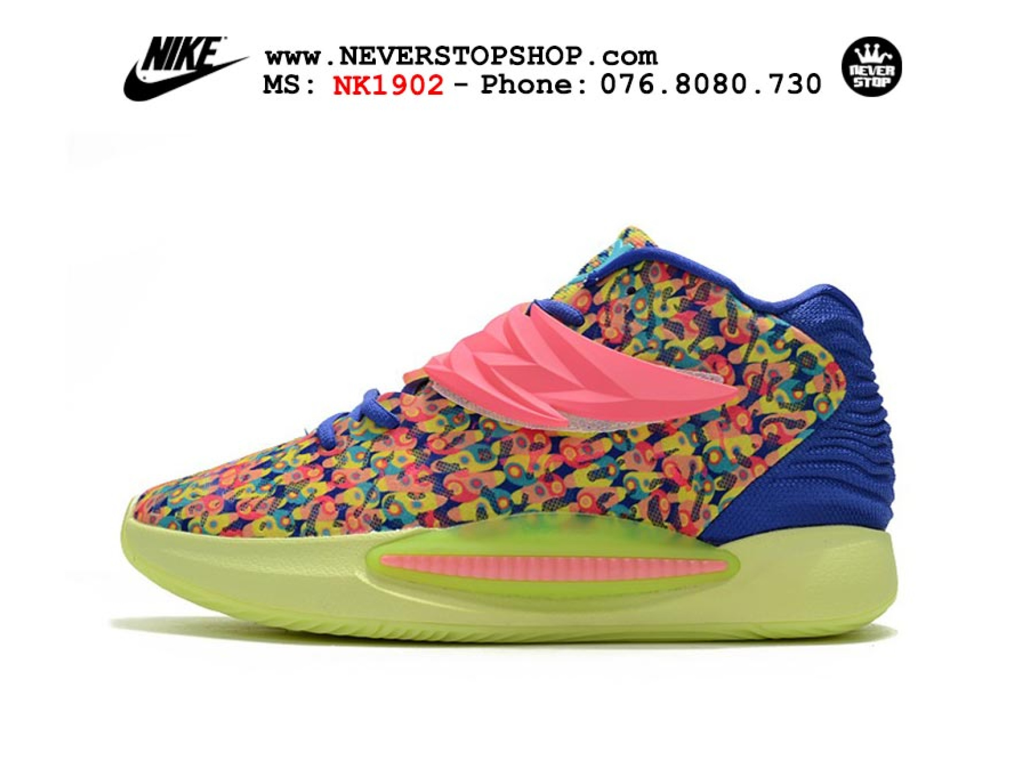 Giày (Order) : Giày bóng rổ nam NIKE KD 14 RON ENGLISH ...
