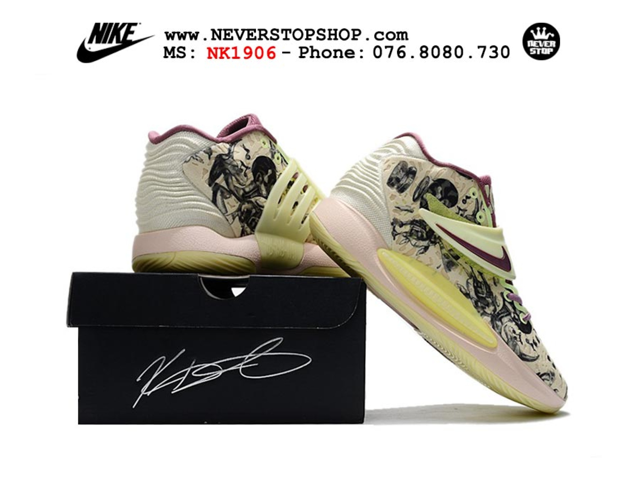 Giày (Order) : Giày bóng rổ nam NIKE KD 14 SURREALISM ...