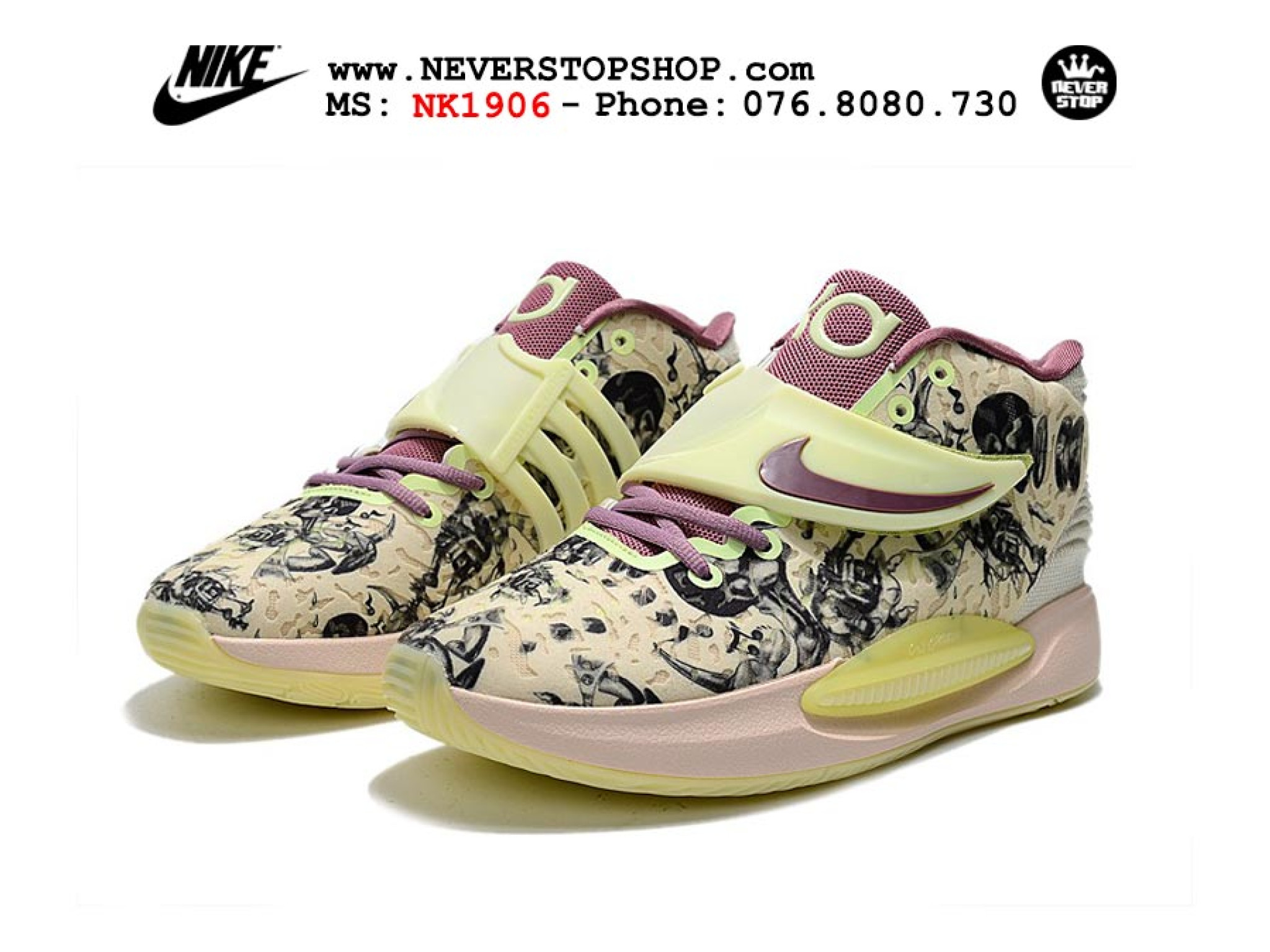 Giày (Order) : Giày bóng rổ nam NIKE KD 14 SURREALISM ...