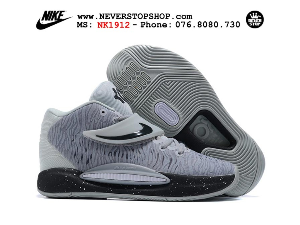 Giày bóng rổ nam NIKE KD 14 WOLF GREY hàng mới loại ...